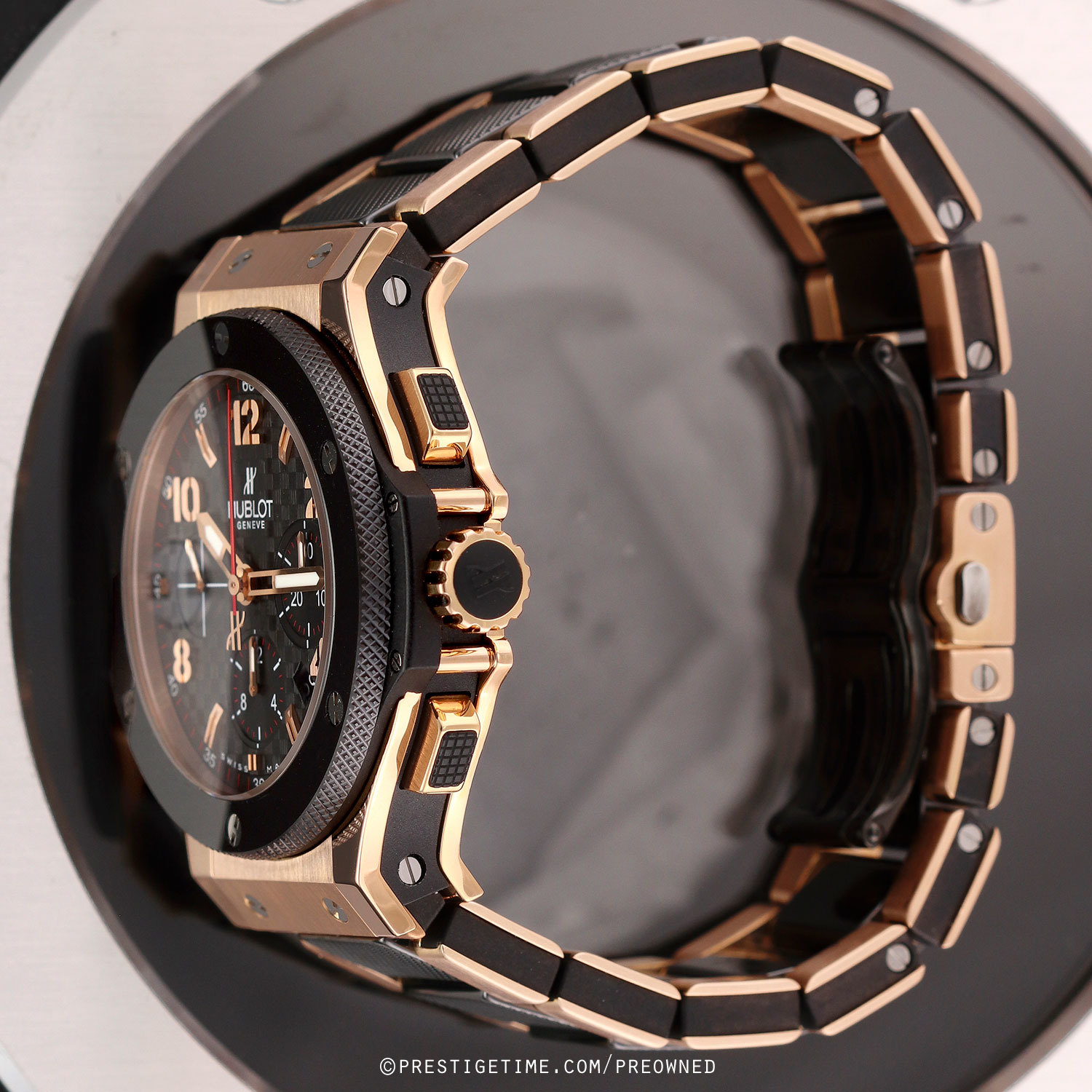 Pre-owned Hublot Big Bang Chronograph 44mm 301.pb.131.rx.pb