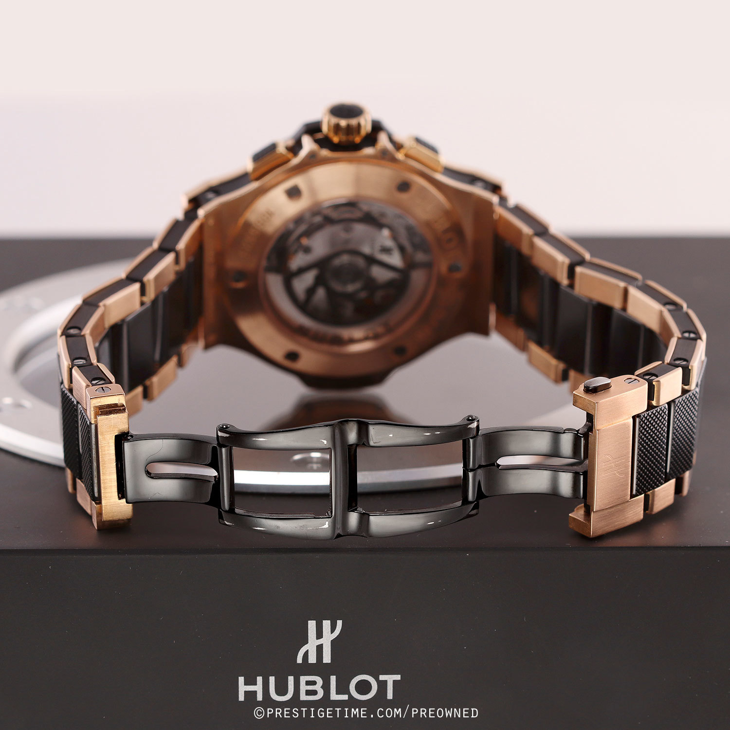 Pre-owned Hublot Big Bang Chronograph 44mm 301.pb.131.rx.pb