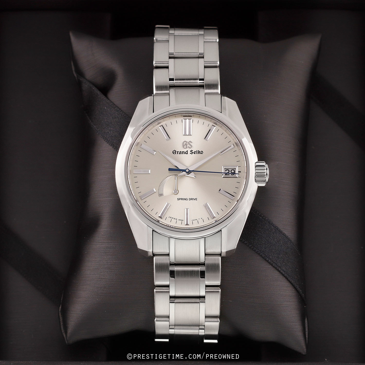 Pre-owned Grand Seiko Heritage Automatic Spring Drive 41mm sbga373