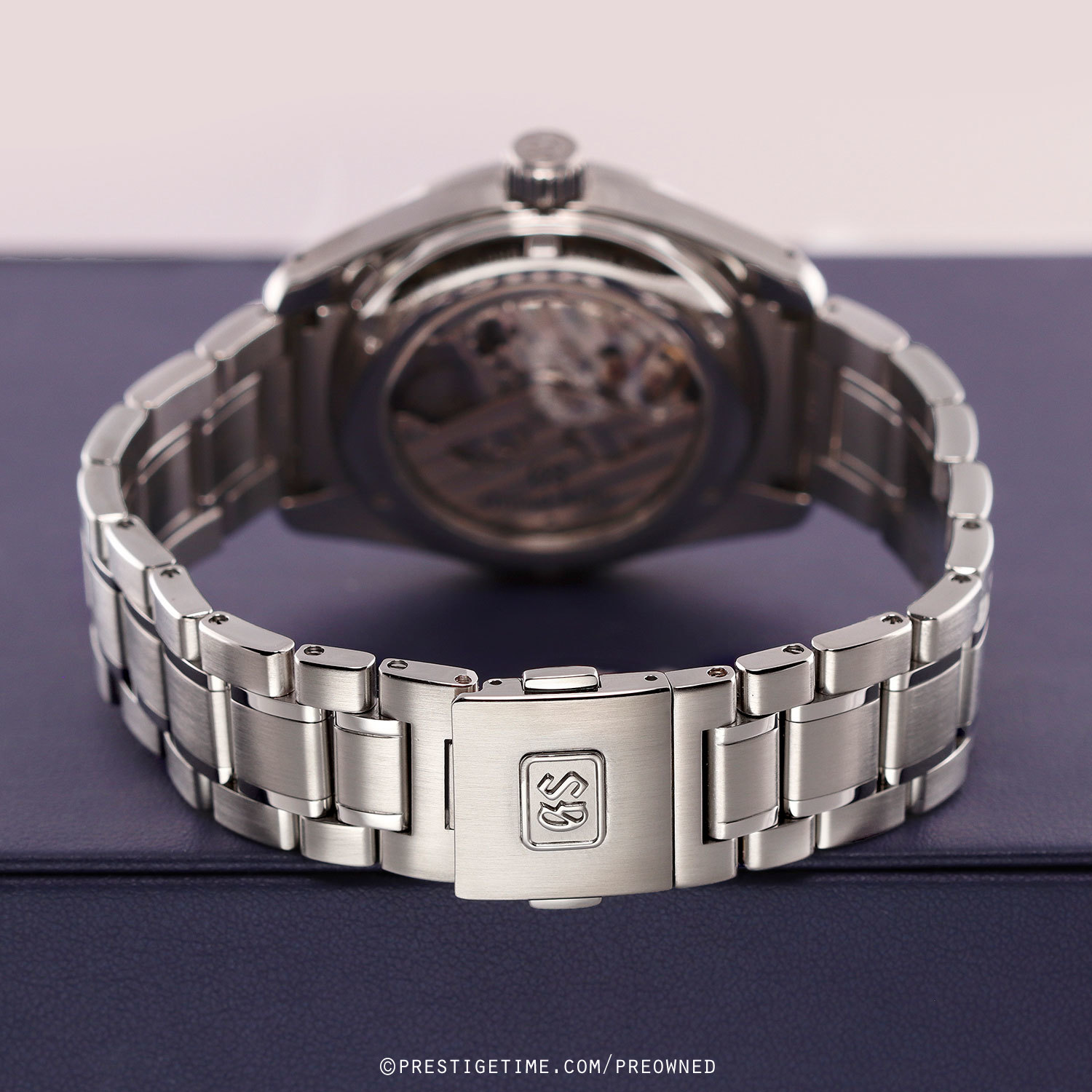 Pre-owned Grand Seiko Heritage Automatic Spring Drive 41mm sbga373