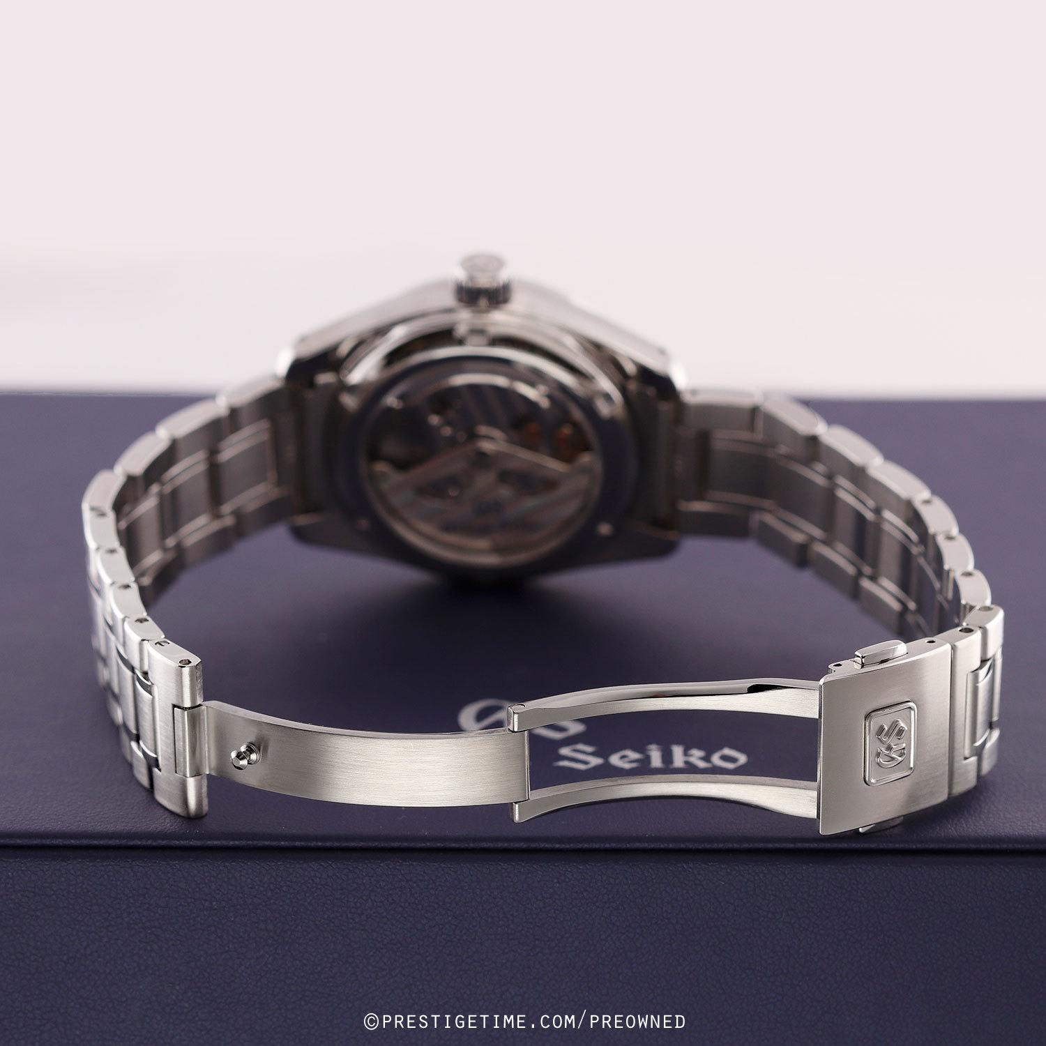 Pre-owned Grand Seiko Heritage Automatic Spring Drive 41mm sbga373