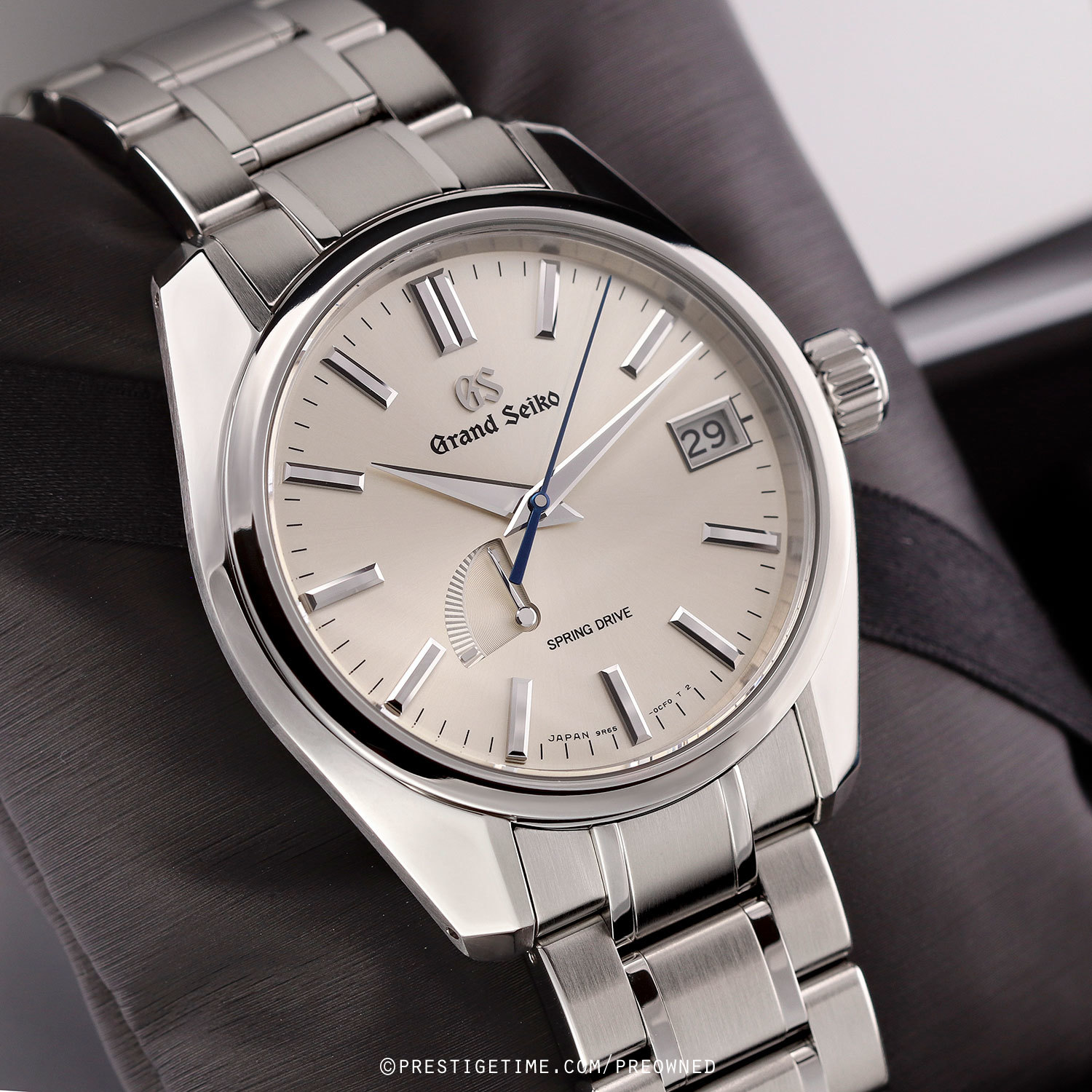 Pre-owned Grand Seiko Heritage Automatic Spring Drive 41mm sbga373