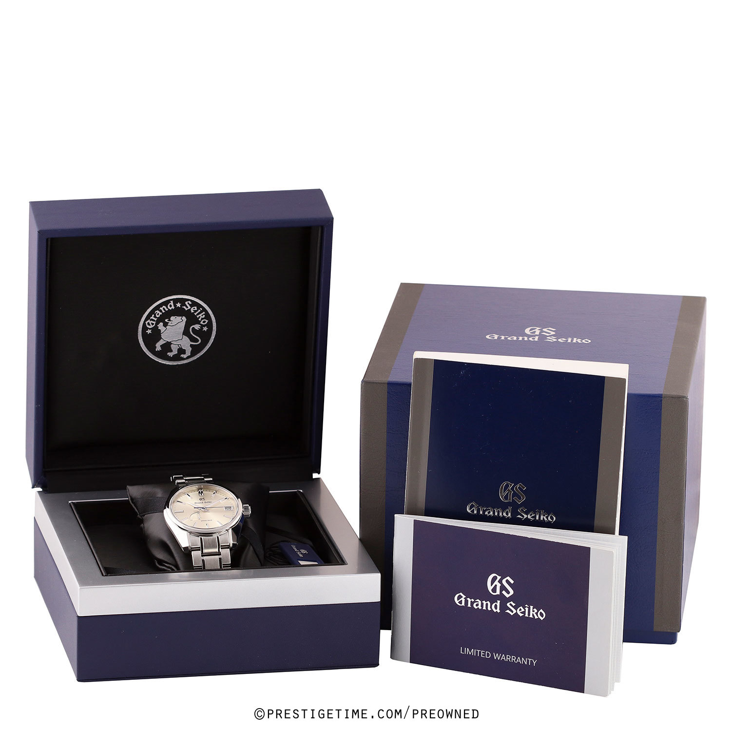 Pre-owned Grand Seiko Heritage Automatic Spring Drive 41mm sbga373
