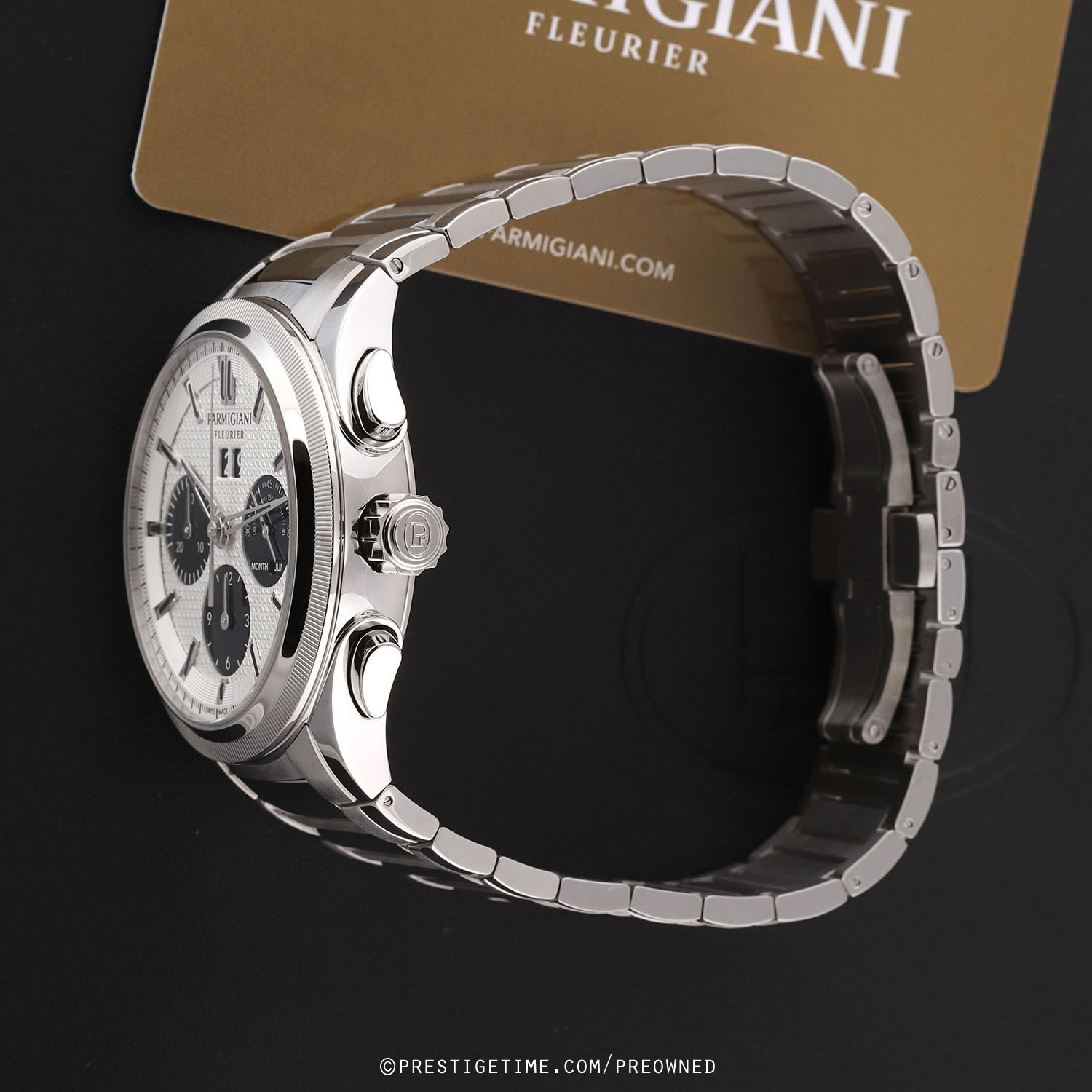 Pre-owned Parmigiani Tondagraph GT Chrono Annual Calendar 42mm pfc906-0000140-b00182