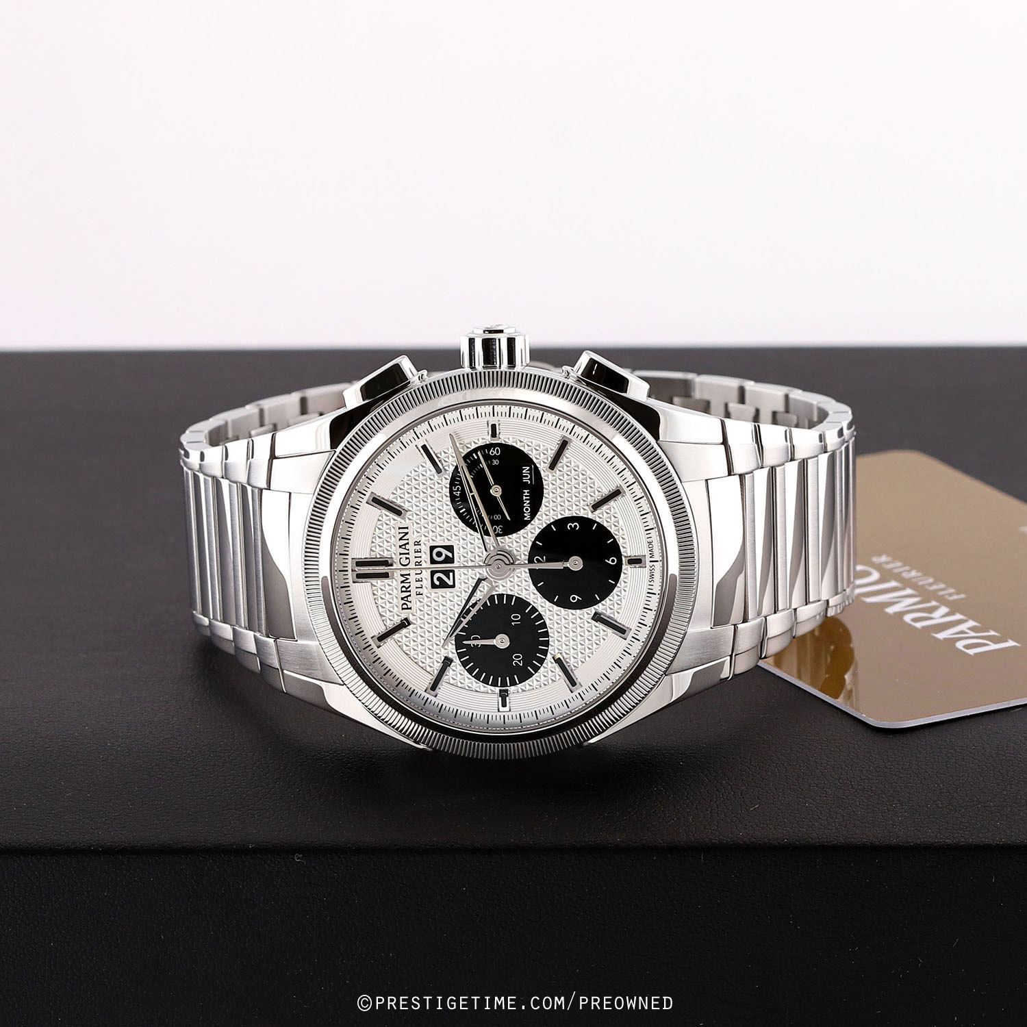 Pre-owned Parmigiani Tondagraph GT Chrono Annual Calendar 42mm pfc906-0000140-b00182