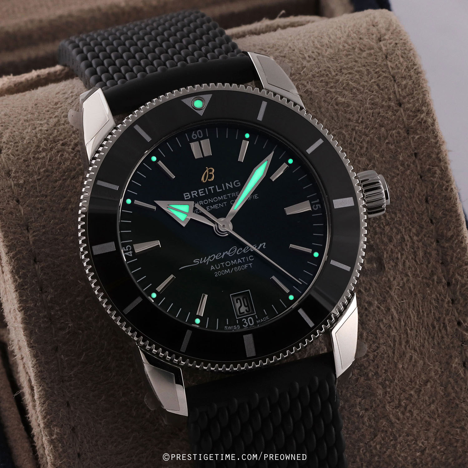 Pre-owned Breitling Superocean Heritage B20 42mm ab2010121L1s1