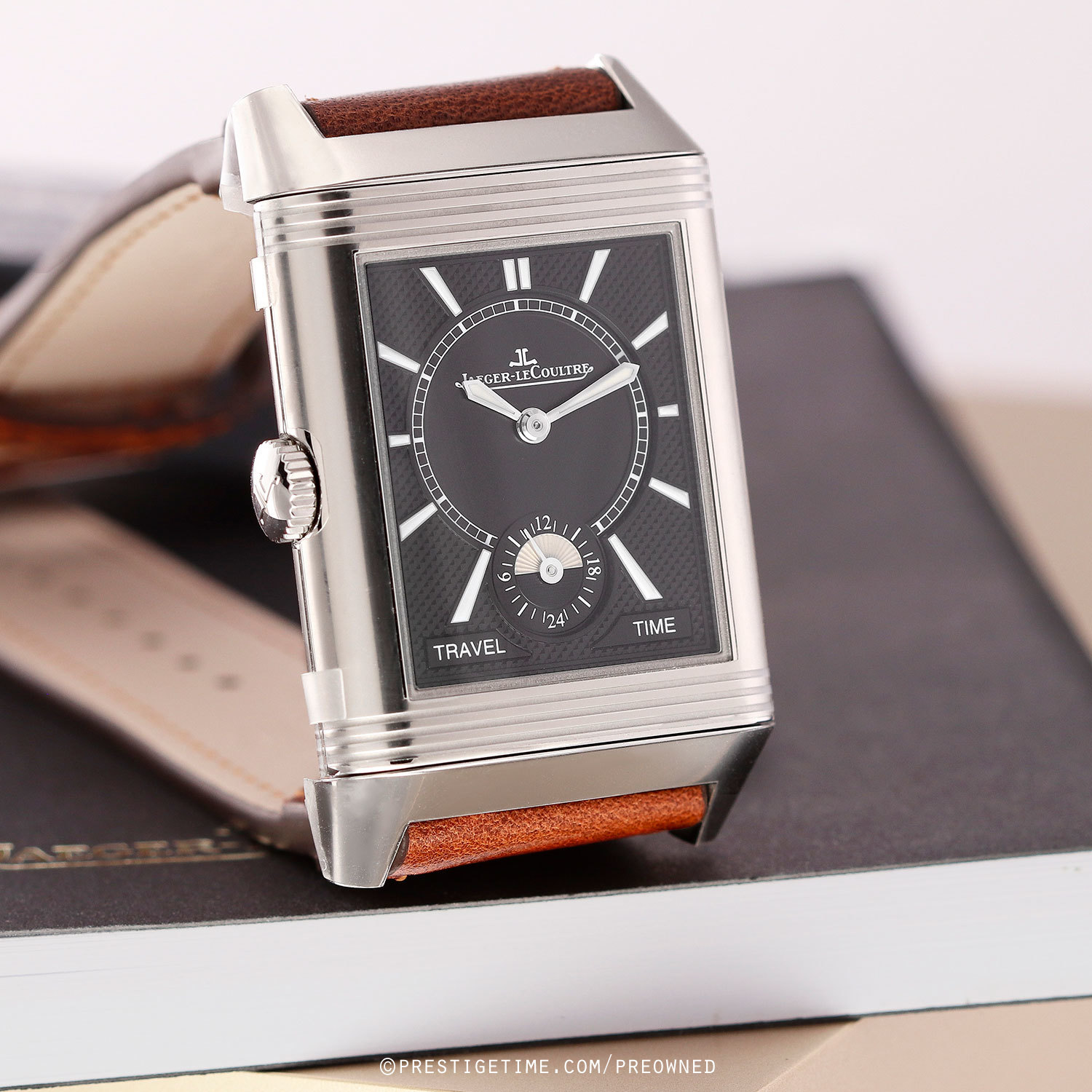 Pre-owned Jaeger LeCoultre Reverso Classic Duoface 3848422