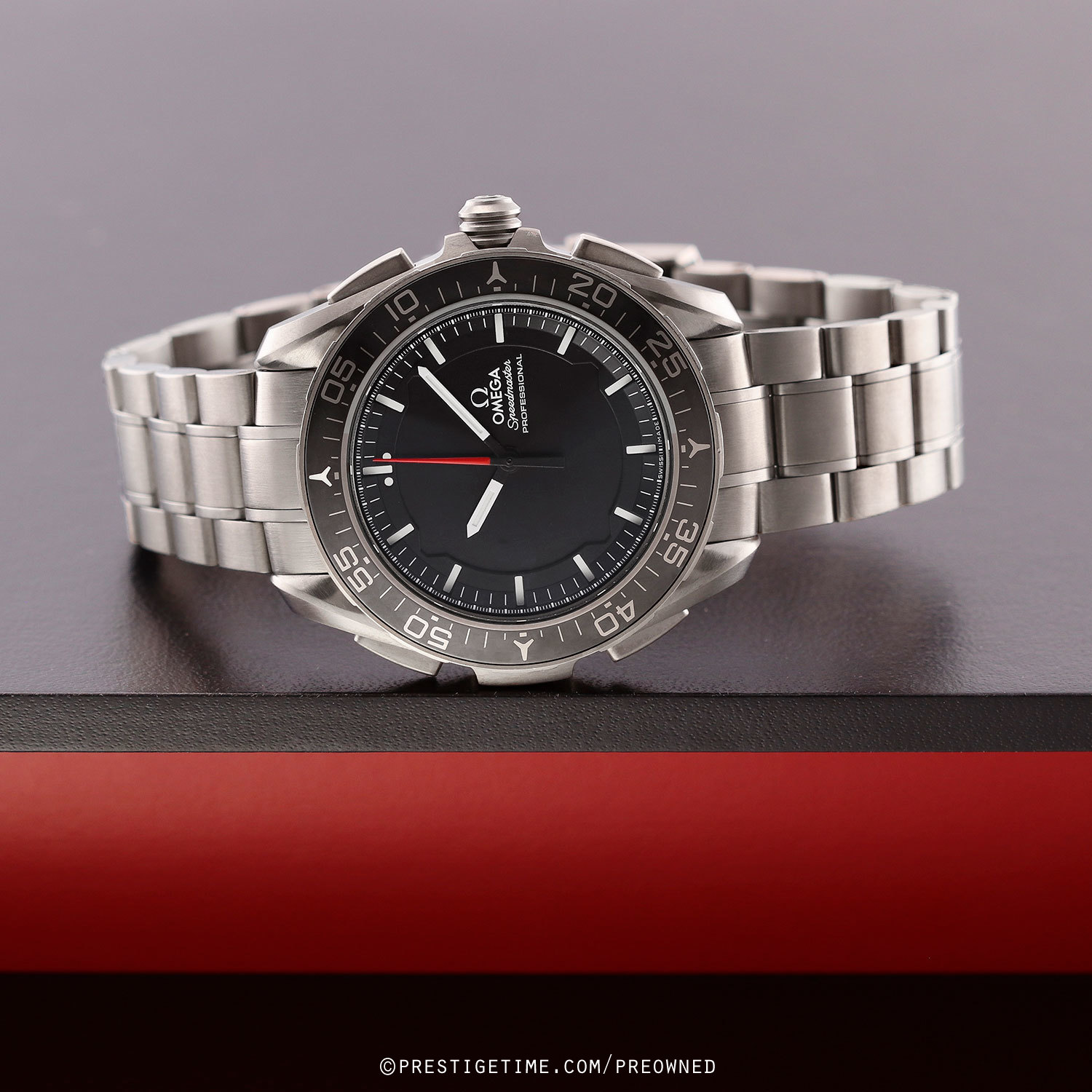 Pre-owned Omega Speedmaster Skywalker X-33 45mm 318.90.45.79.01.001