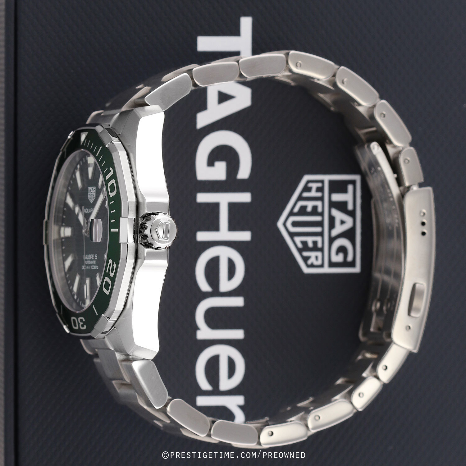 Pre-owned Tag Heuer Aquaracer Automatic 43mm way201s.ba0927