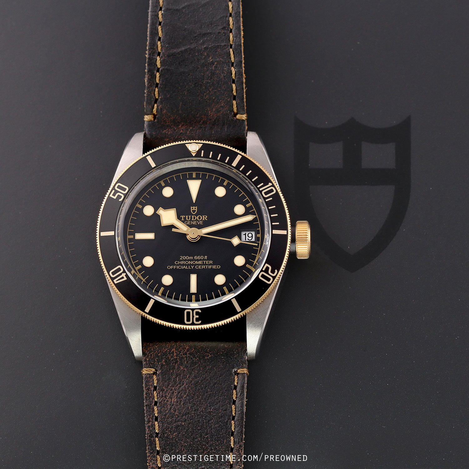 Pre-owned Tudor Heritage Black Bay 41mm m79733n-0007
