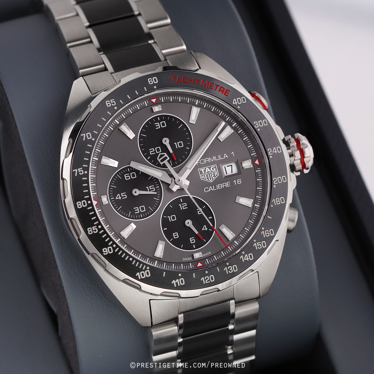 Pre-owned Tag Heuer Formula 1 Automatic Chronograph 44mm caz2012.ba0970