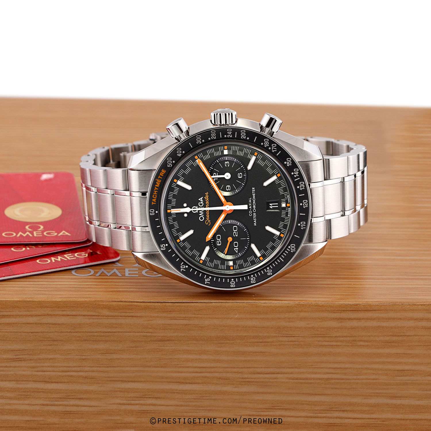 Pre-owned Omega Speedmaster Racing Master 44.25mm 329.30.44.51.01.002