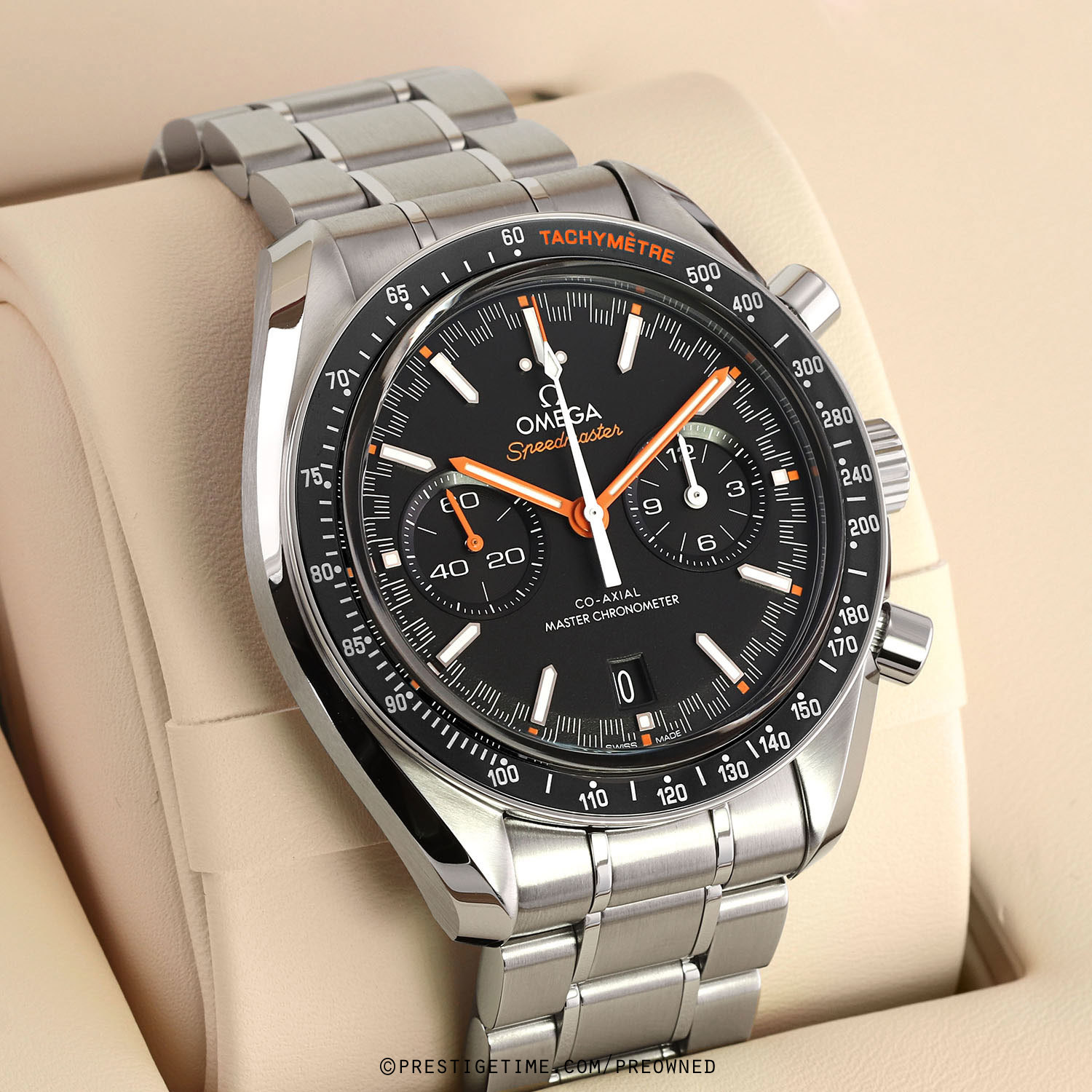 Pre-owned Omega Speedmaster Racing Master 44.25mm 329.30.44.51.01.002
