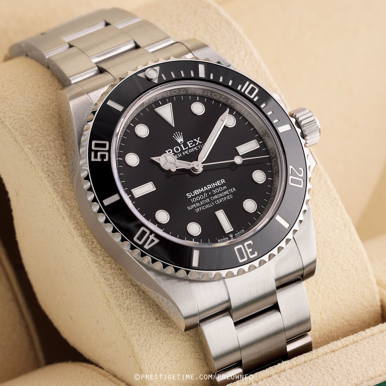 Pre-owned Rolex Submariner No-Date 41mm 124060