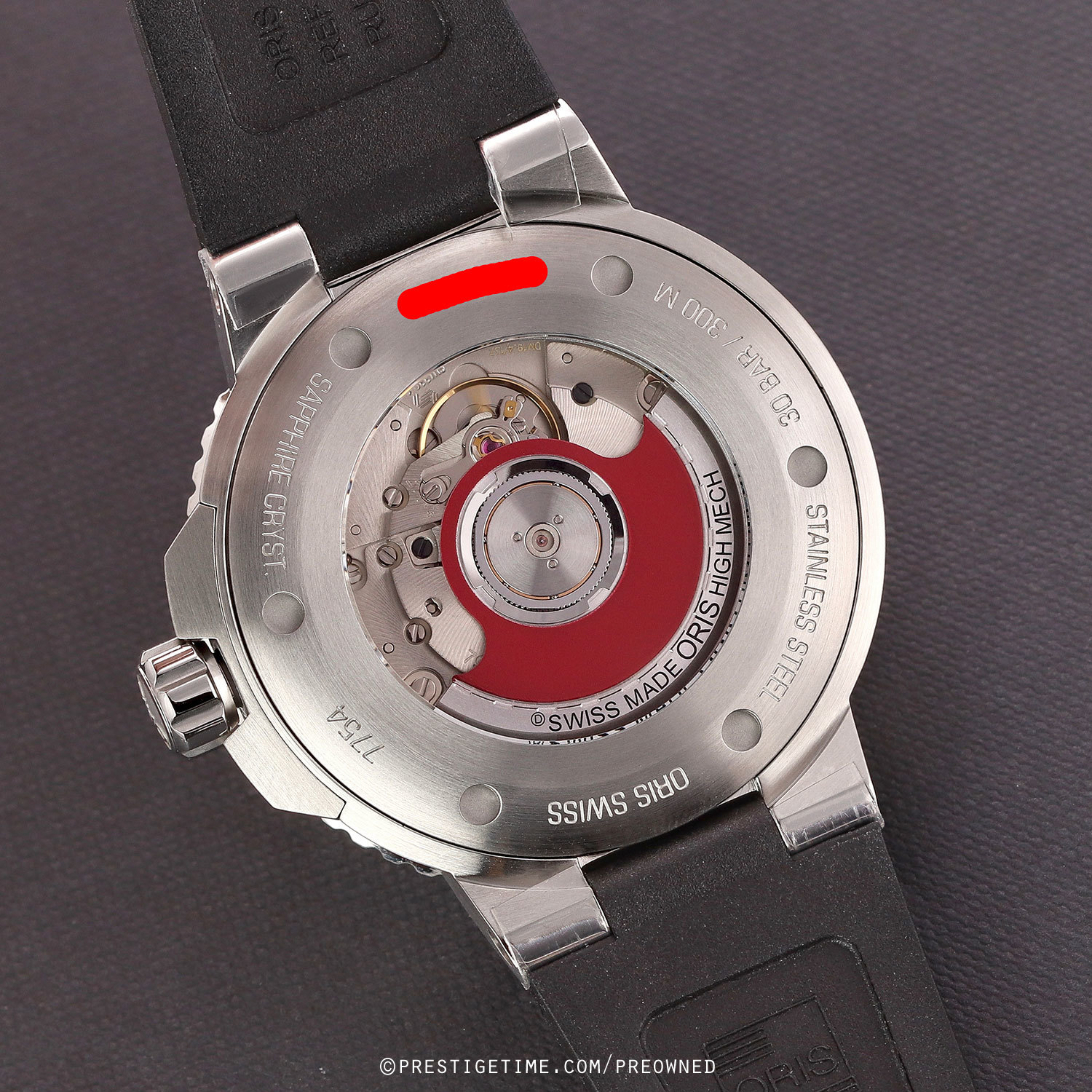 Pre-owned Oris Aquis GMT Date 43.5mm 01 798 7754 4135-07 4 24 64EB