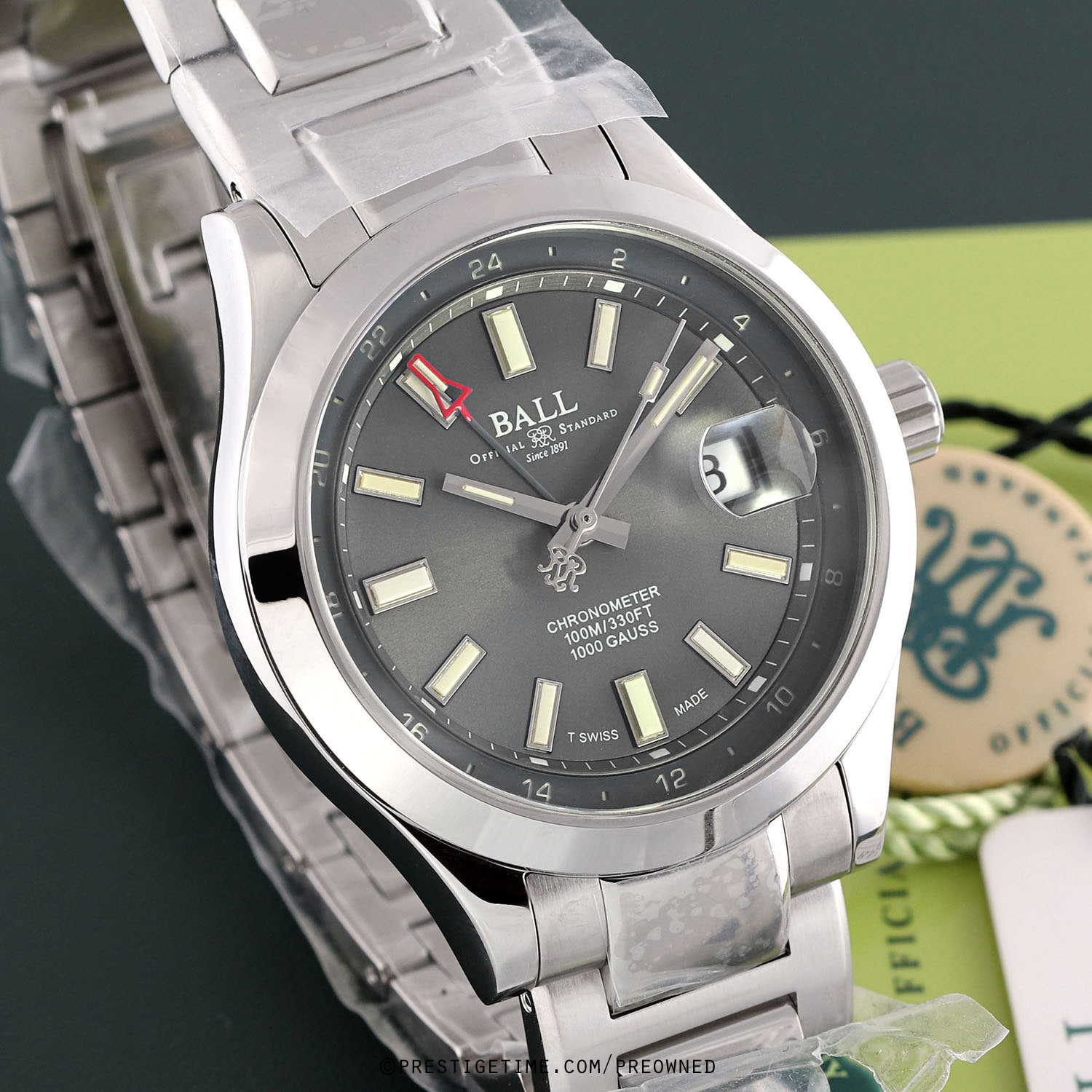 Pre-owned Ball Watch Engineer III Endurance 1917 GMT RAINBOW 41mm ...