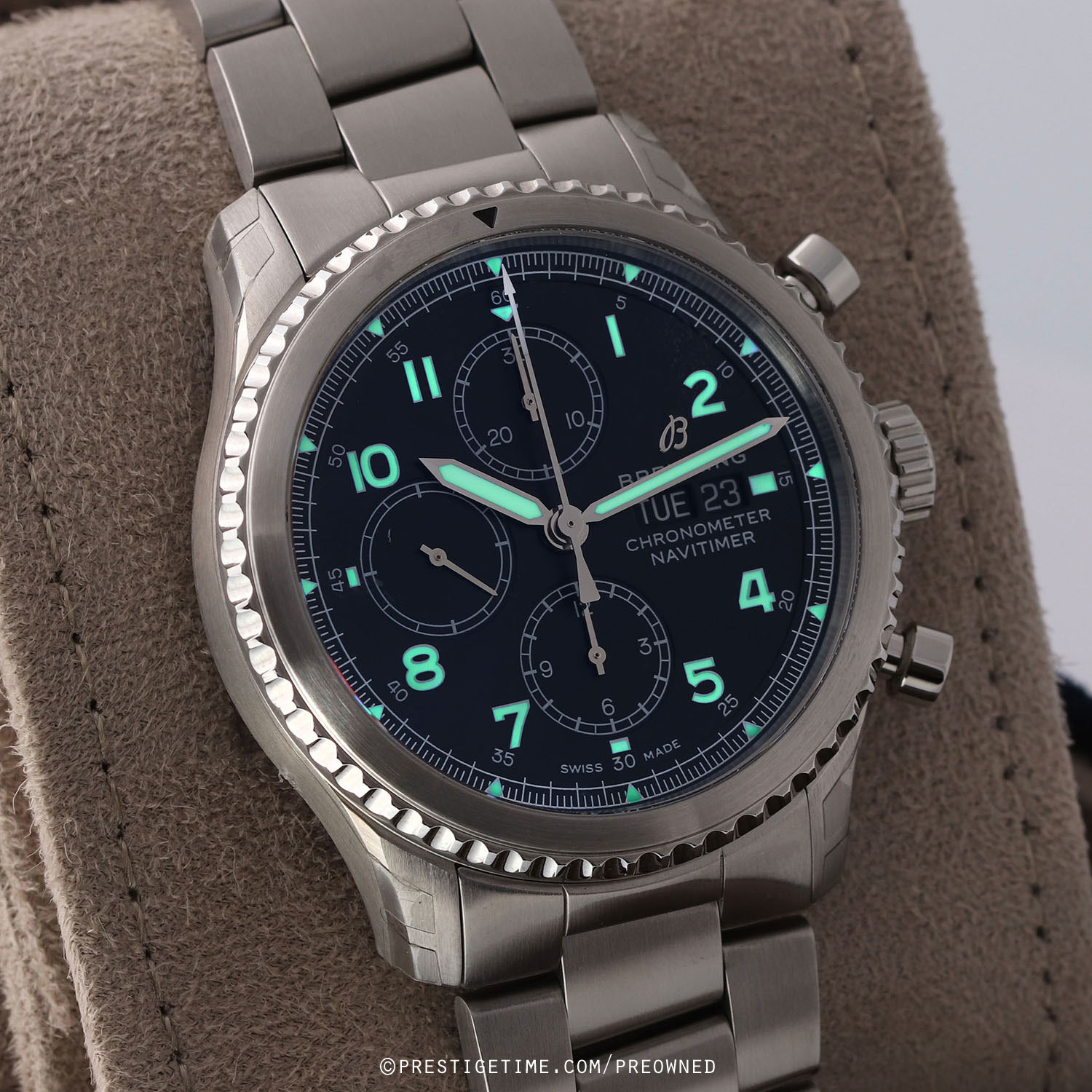 Pre-owned Breitling Navitimer 8 Chronograph 43 a13314101b1a1