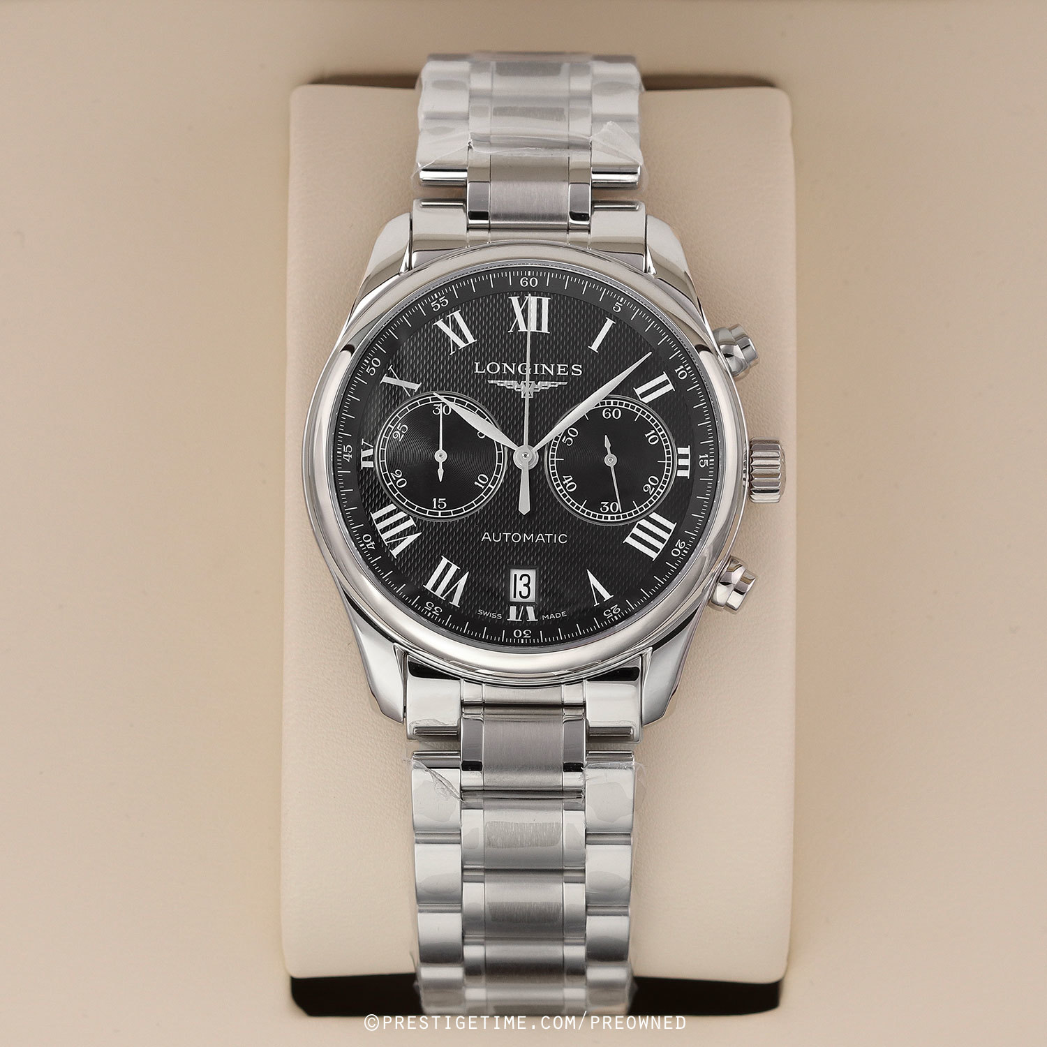 Pre-owned Longines Master Automatic Chronograph 40mm L2.629.4.51.6