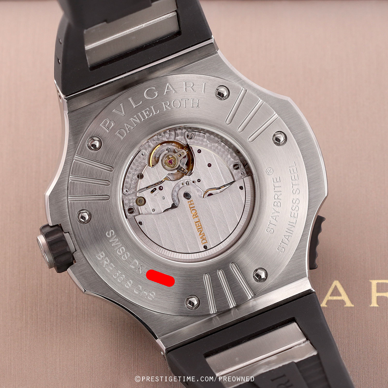 Pre-owned Bulgari Daniel Roth Endurer Chronosprint 101878