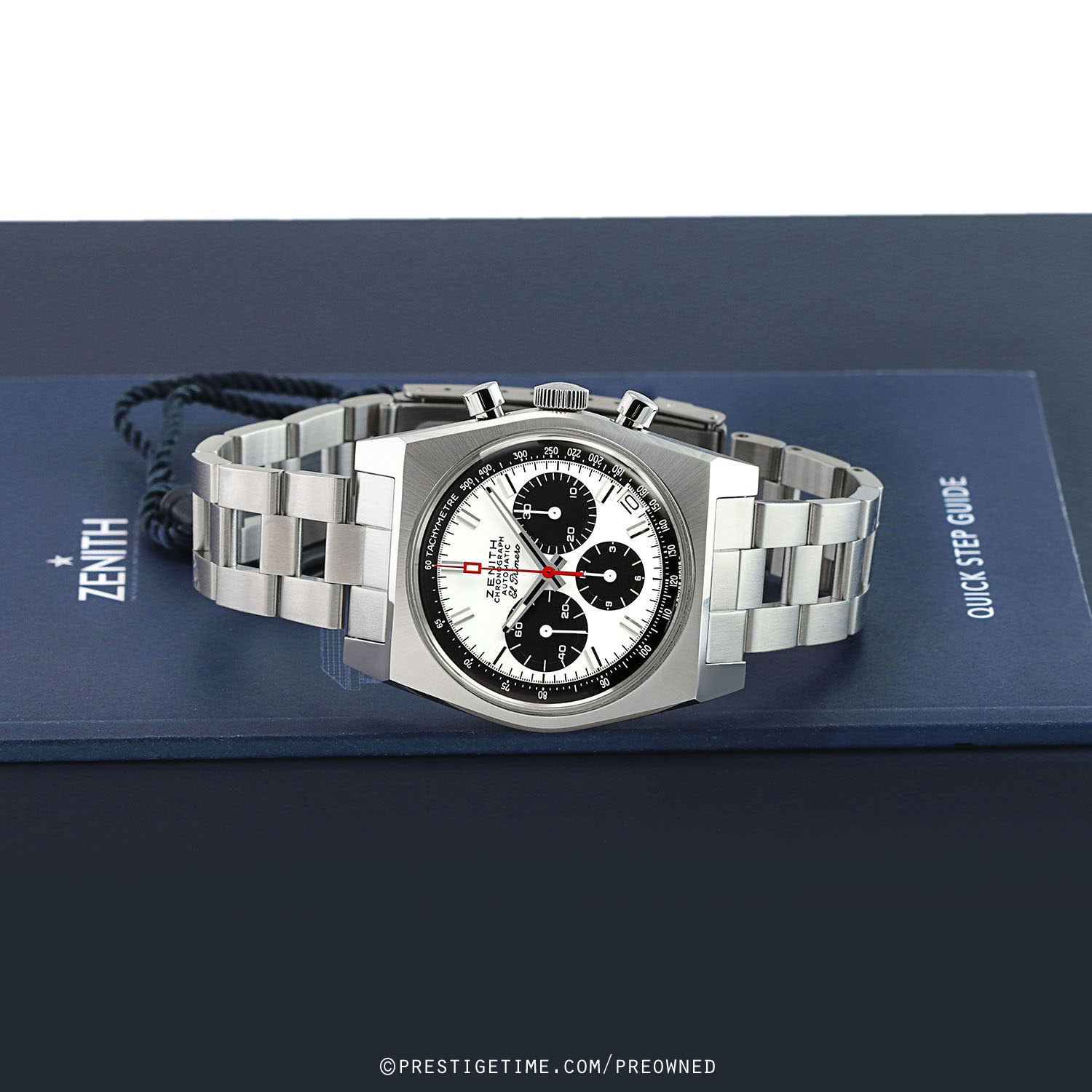 Pre-owned Zenith Chronomaster Revival El Primero 37mm 03.a384.400/21.m384