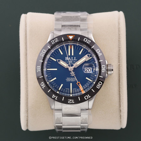 Pre-owned Ball Watch Engineer III Outlier GMT 40mm DG9002B-S1C-BE