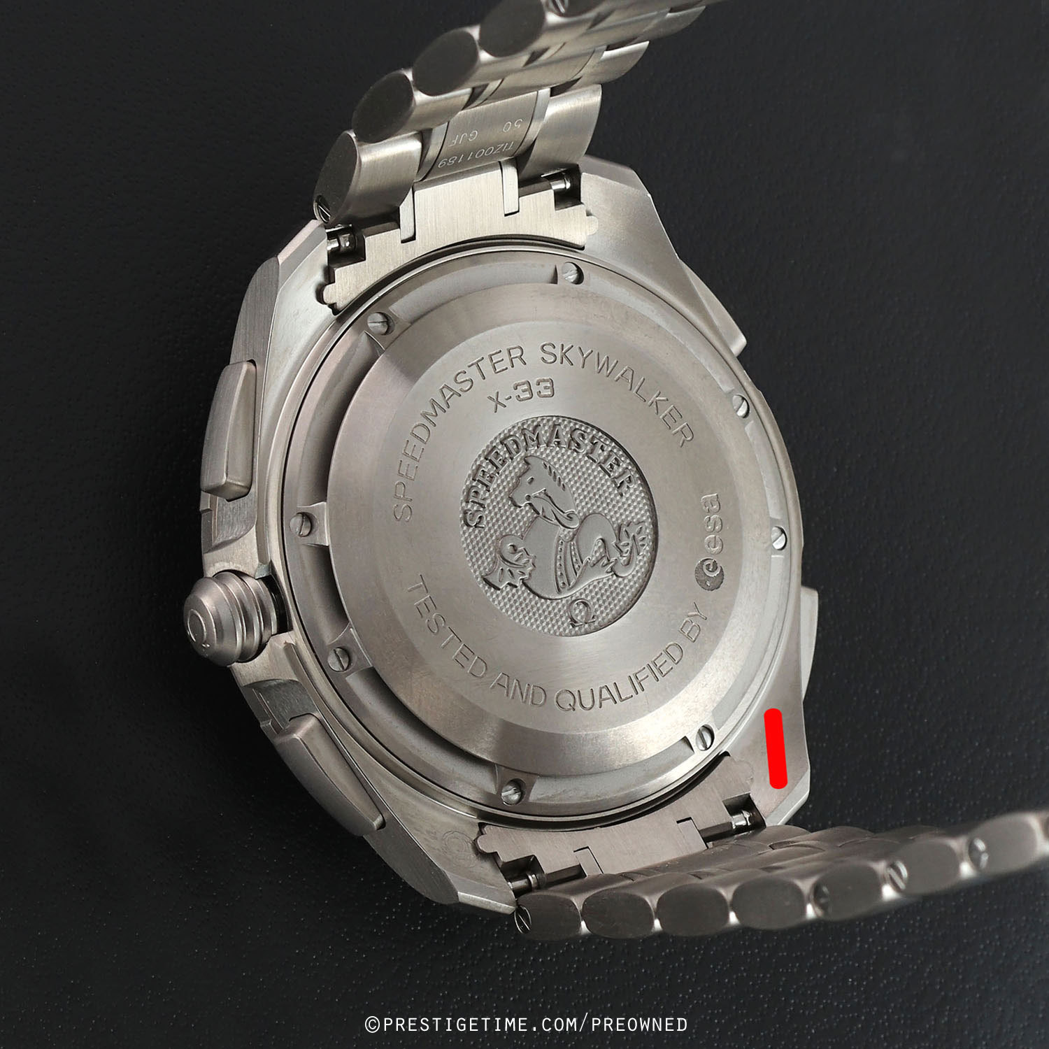 Pre-owned Omega Speedmaster Skywalker X-33 318.90.45.79.01.001