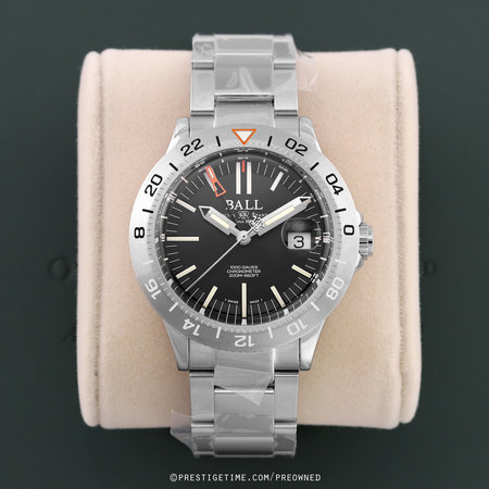 Pre-owned Ball Watch Engineer III Outlier GMT 40mm DG9000B-S1C-BK