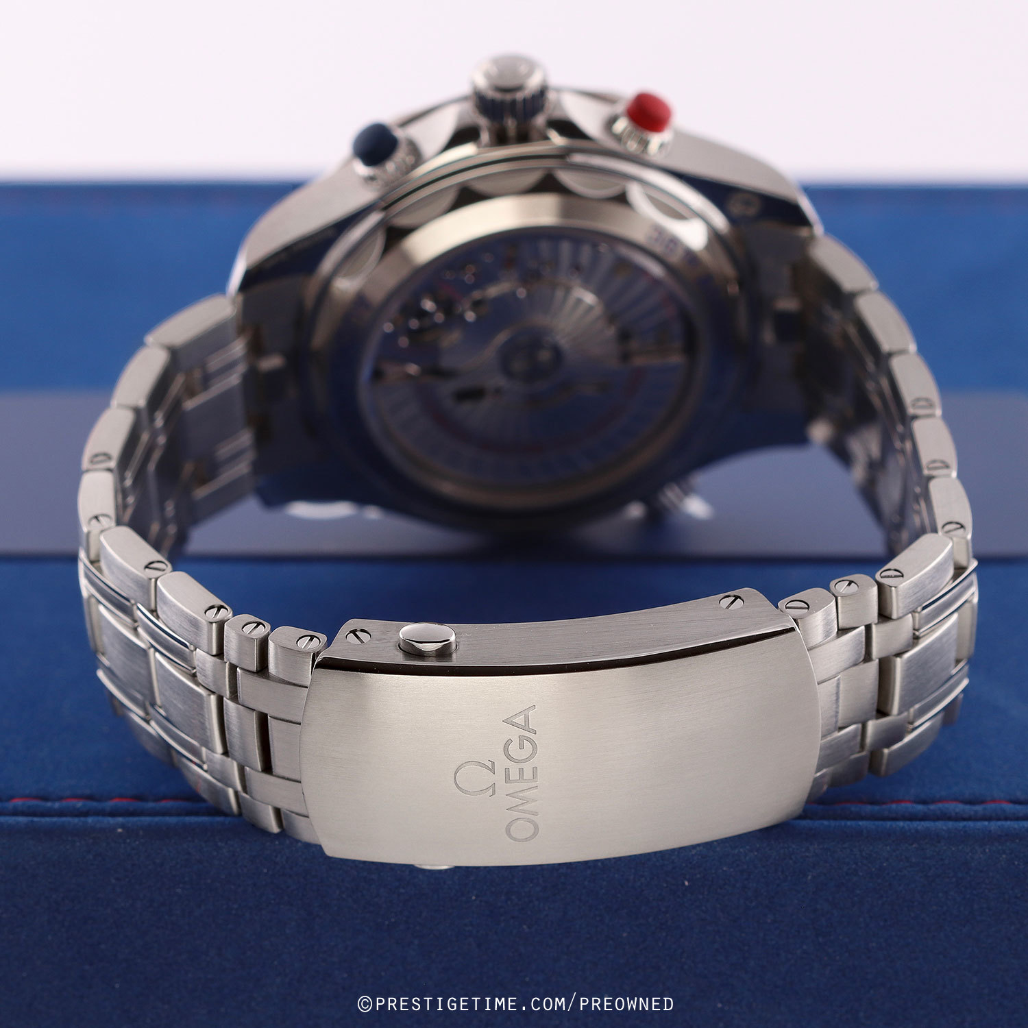 Pre-owned Omega AMERICA’S CUP Seamaster 300m Chronograph 44mm 210.30.44 ...