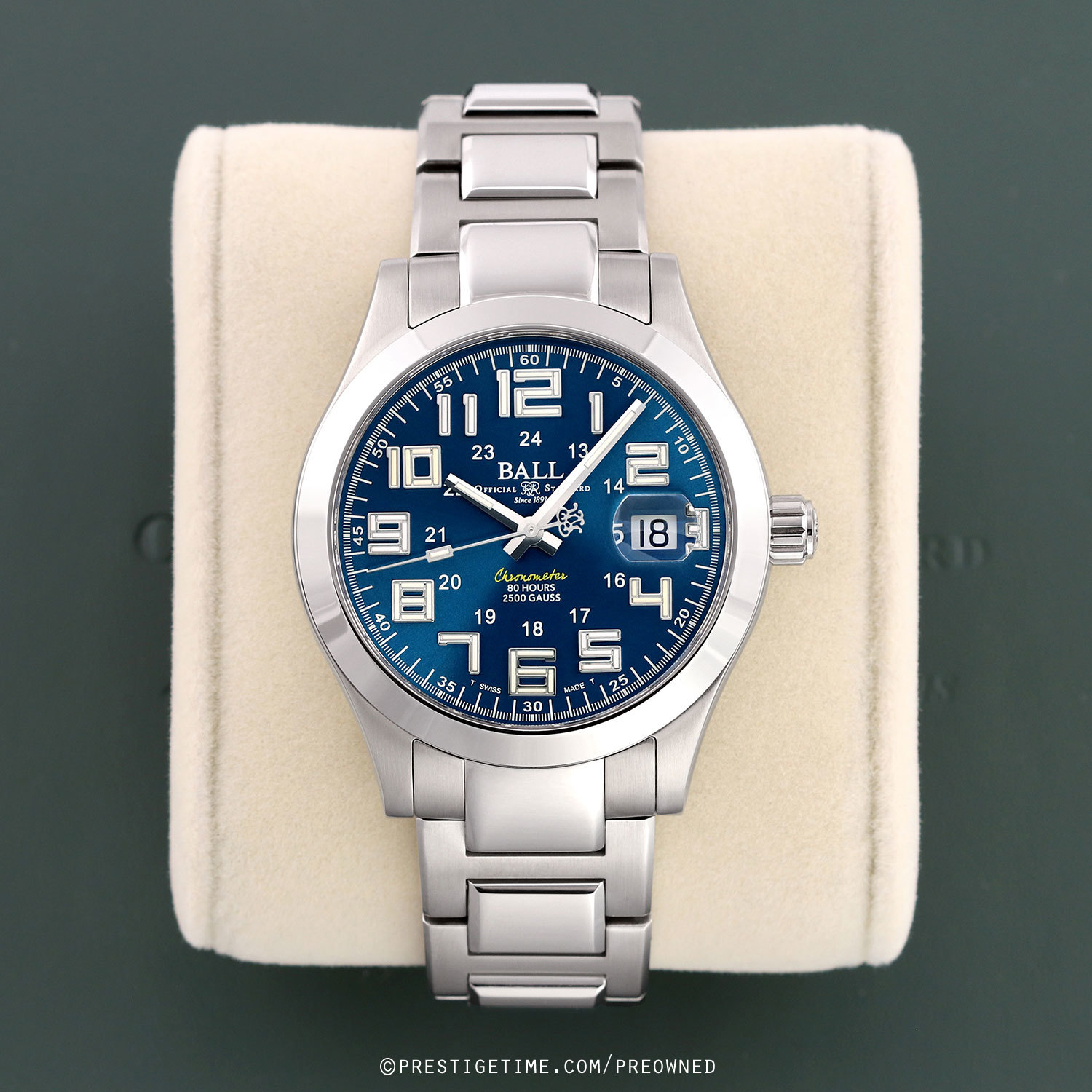 Pre-owned Ball Watch Engineer Pioneer 40mm NM9032C-S2C-BE2