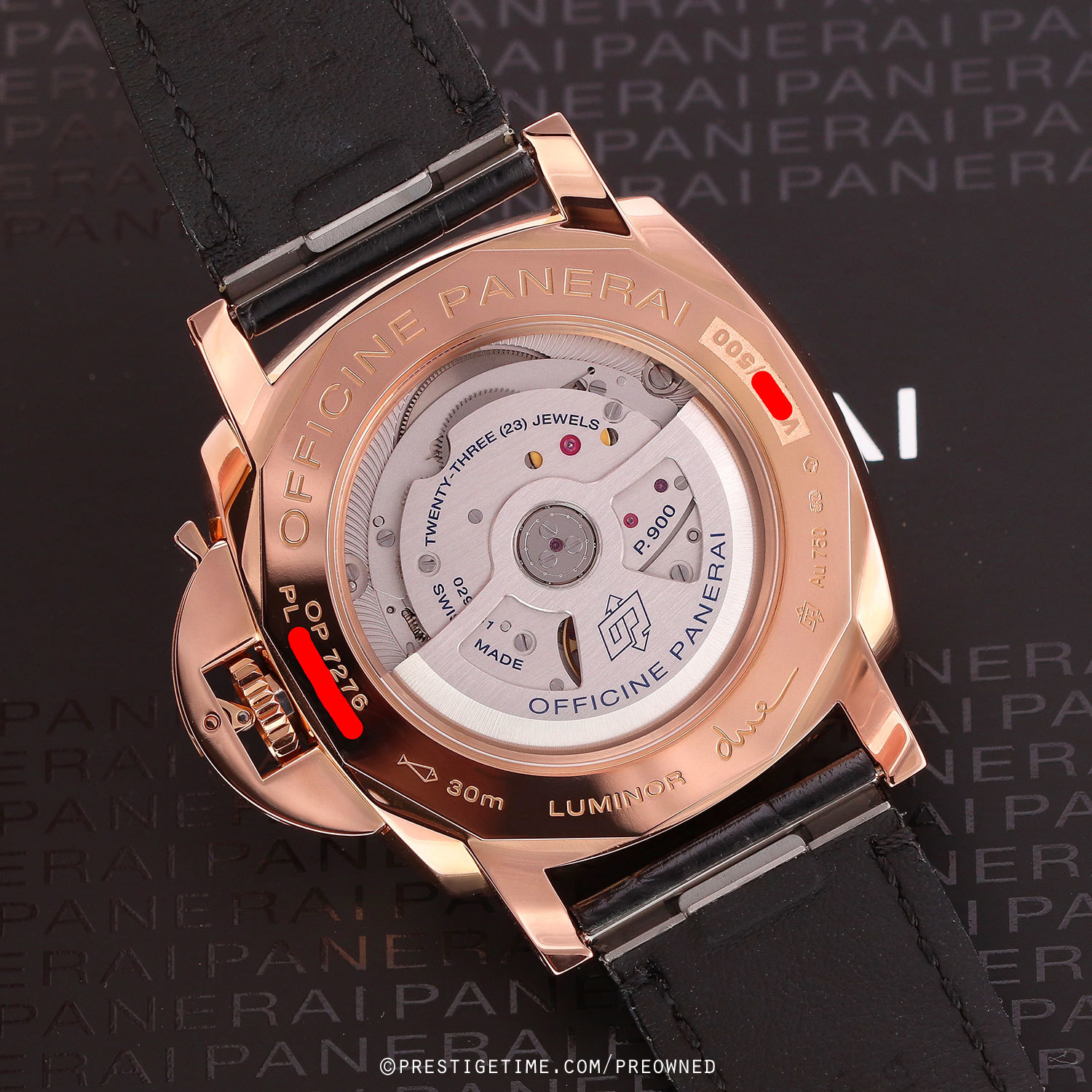 Pre-owned Panerai Luminor Due Automatic Goldtech 42mm pam01041