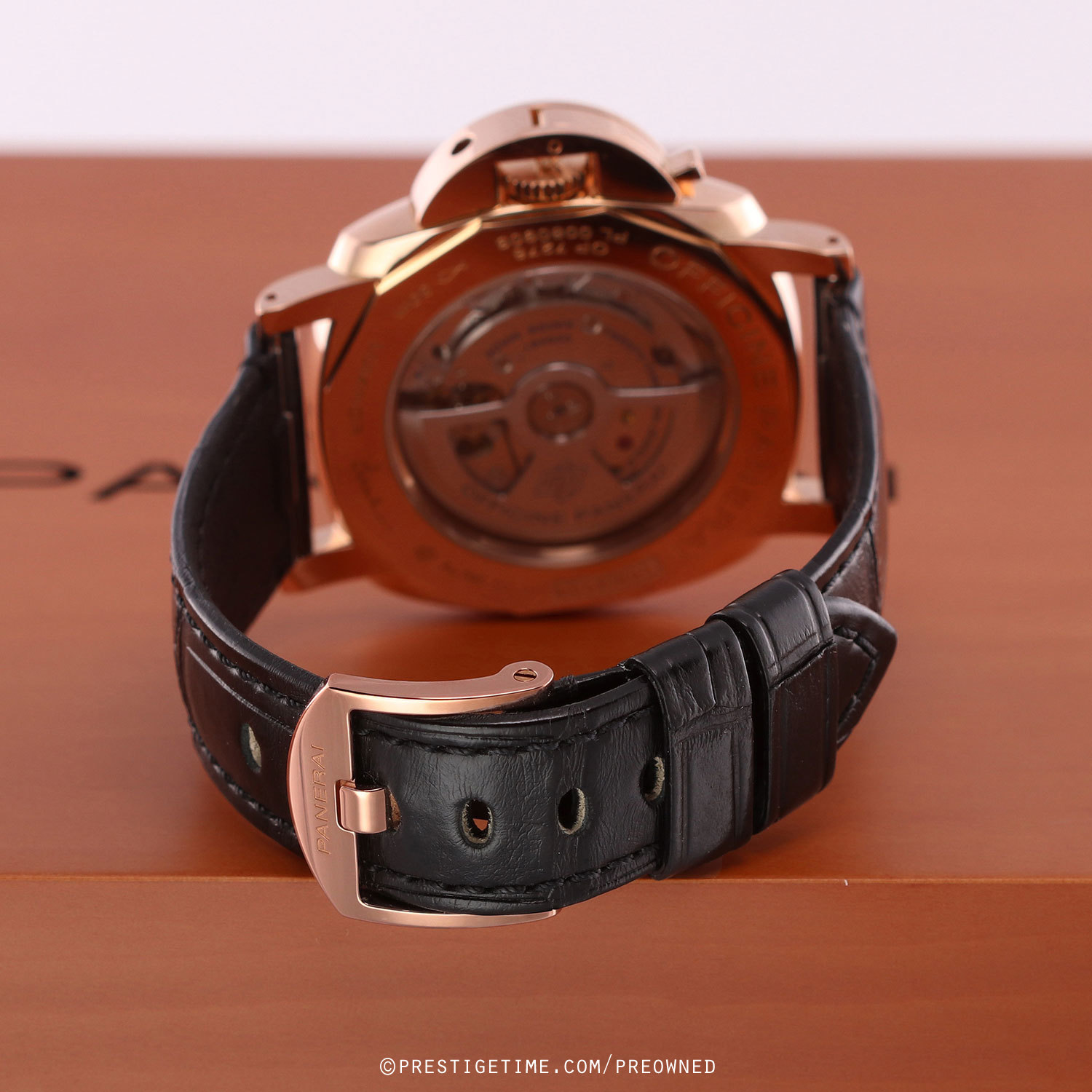 Pre-owned Panerai Luminor Due Automatic Goldtech 42mm pam01041