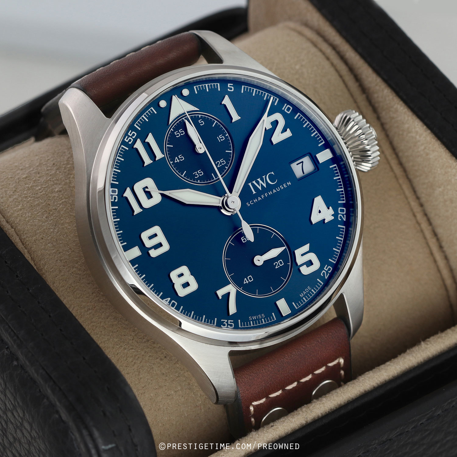 Pre-owned IWC LIMITED Big Pilot Monopusher Le Petit Prince 46mm IW515202