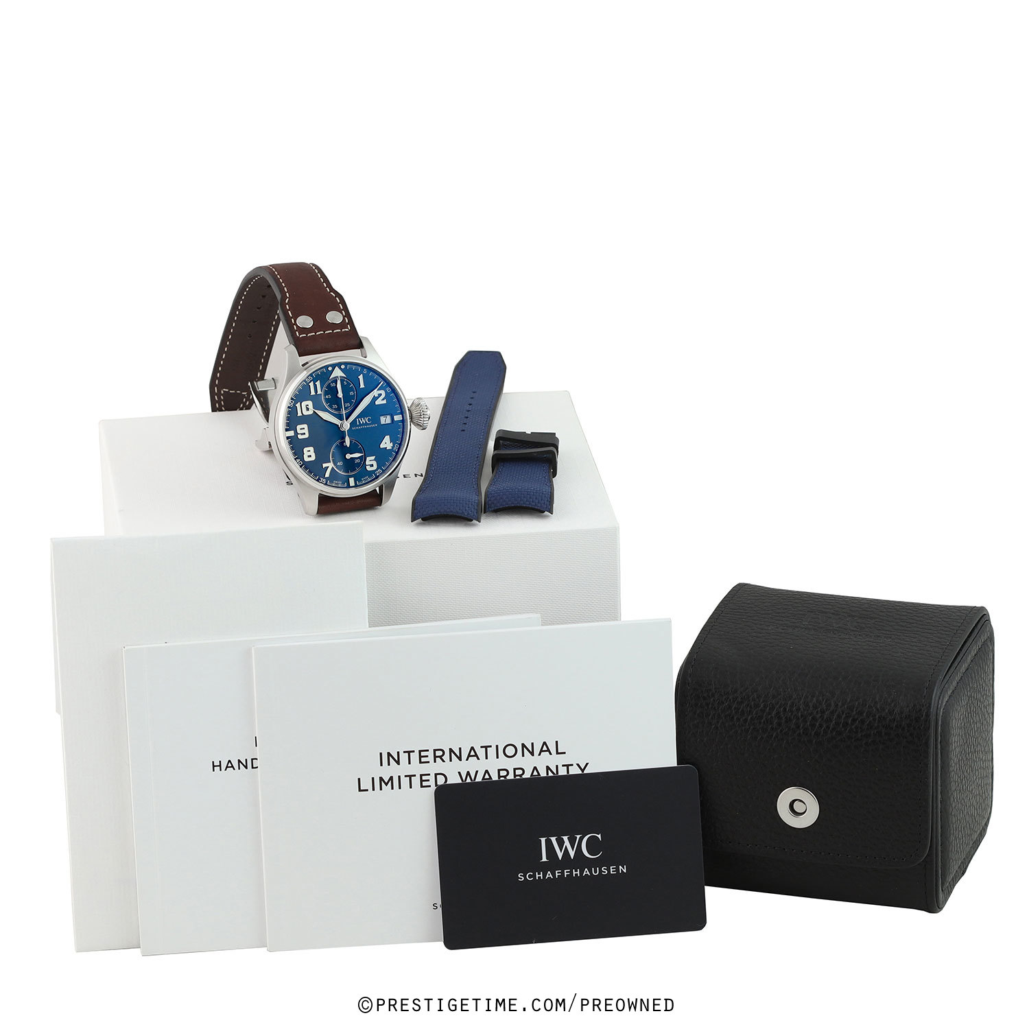 Pre-owned IWC LIMITED Big Pilot Monopusher Le Petit Prince 46mm IW515202