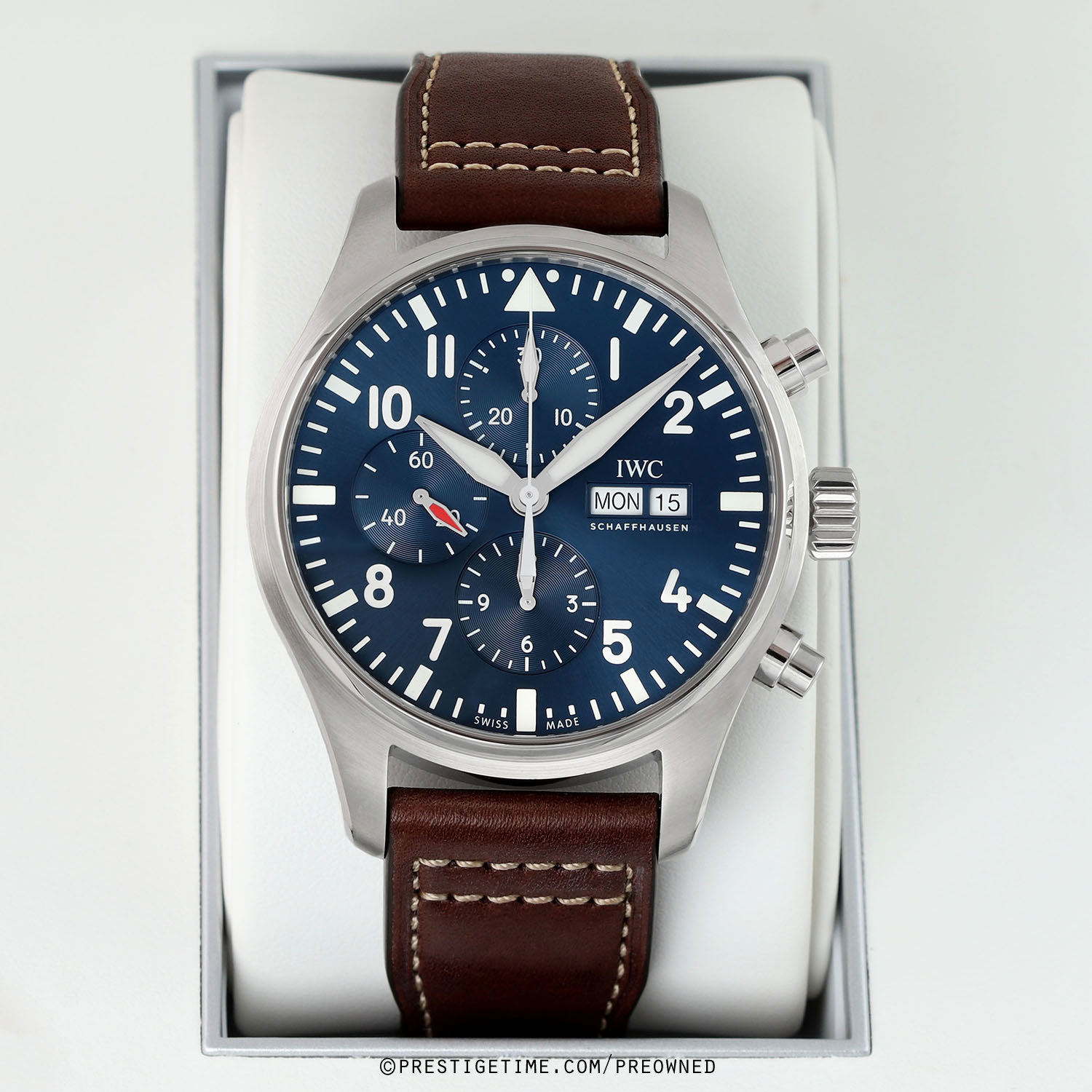 Pre-owned IWC Pilot's Watch Chronograph 43mm iw377714