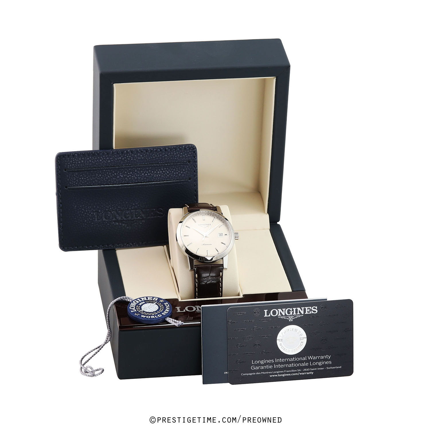 Pre-owned Longines The Longines Classic 1832 L4.825.4.92.2