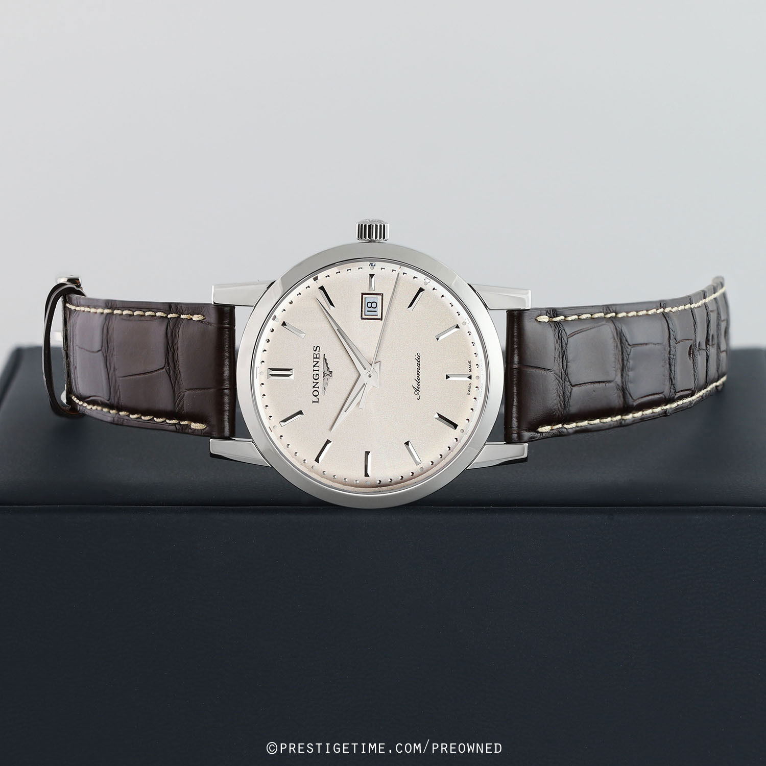 Pre-owned Longines The Longines Classic 1832 L4.825.4.92.2