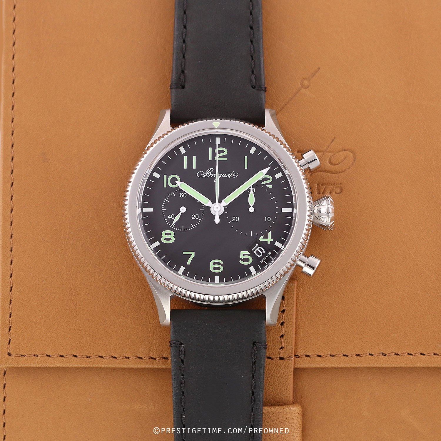 Pre-owned Breguet Type XX Chronograph 42mm 2057st/92/3wu