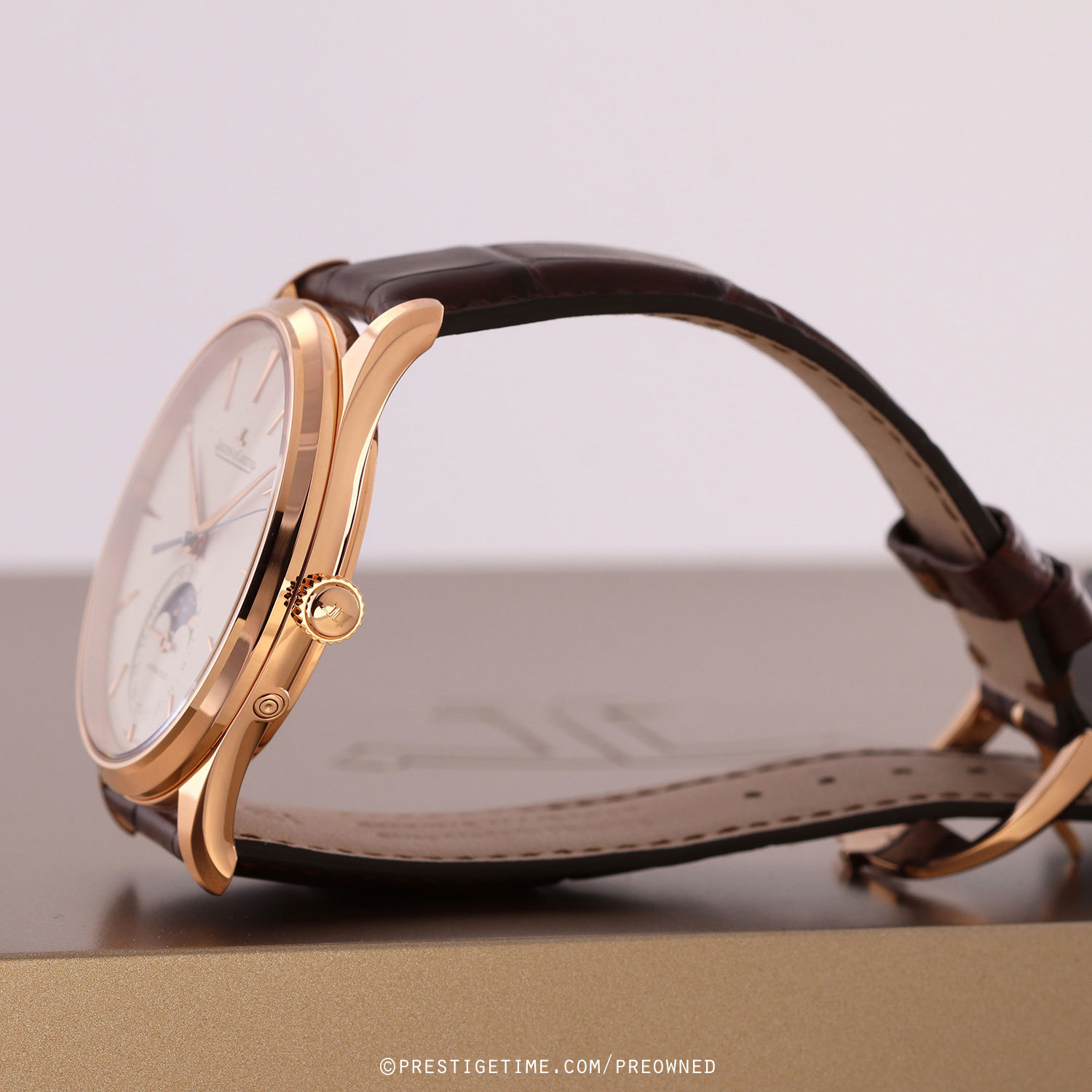 Pre-owned Jaeger LeCoultre Master Ultra Thin Moon 39mm 1362510