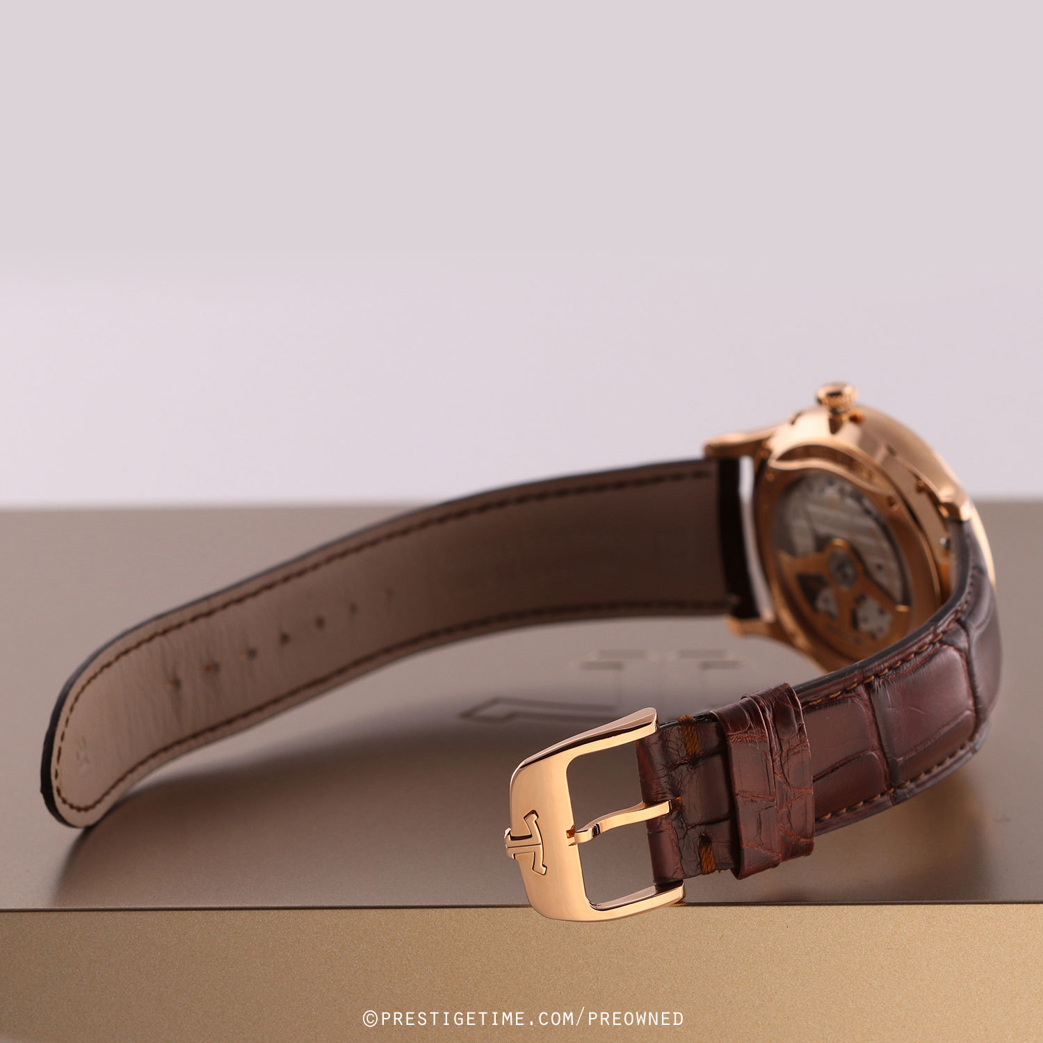 Pre-owned Jaeger LeCoultre Master Ultra Thin Moon 39mm 1362510