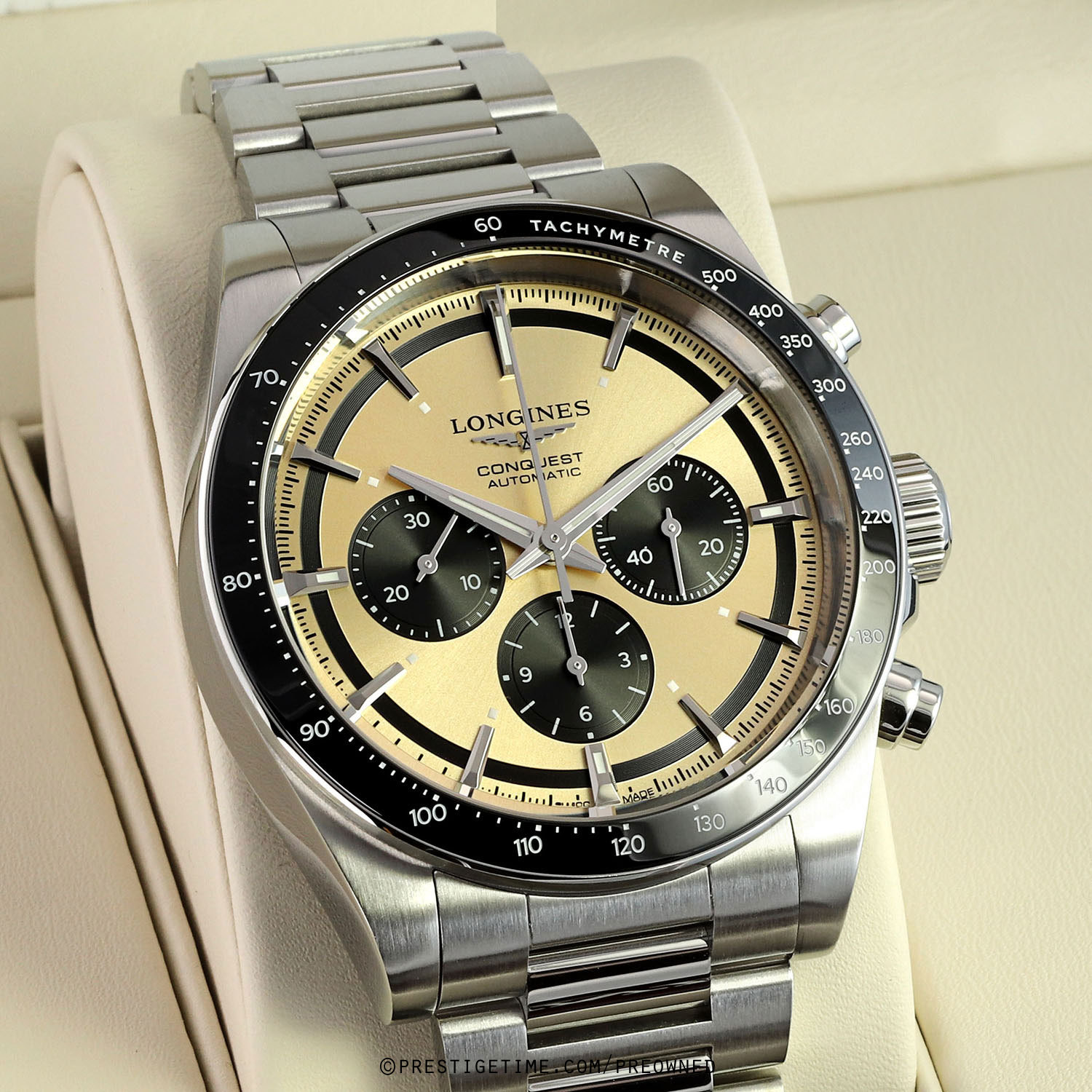 Pre-owned Longines Conquest Automatic Chronograph 42mm L3.835.4.32.6