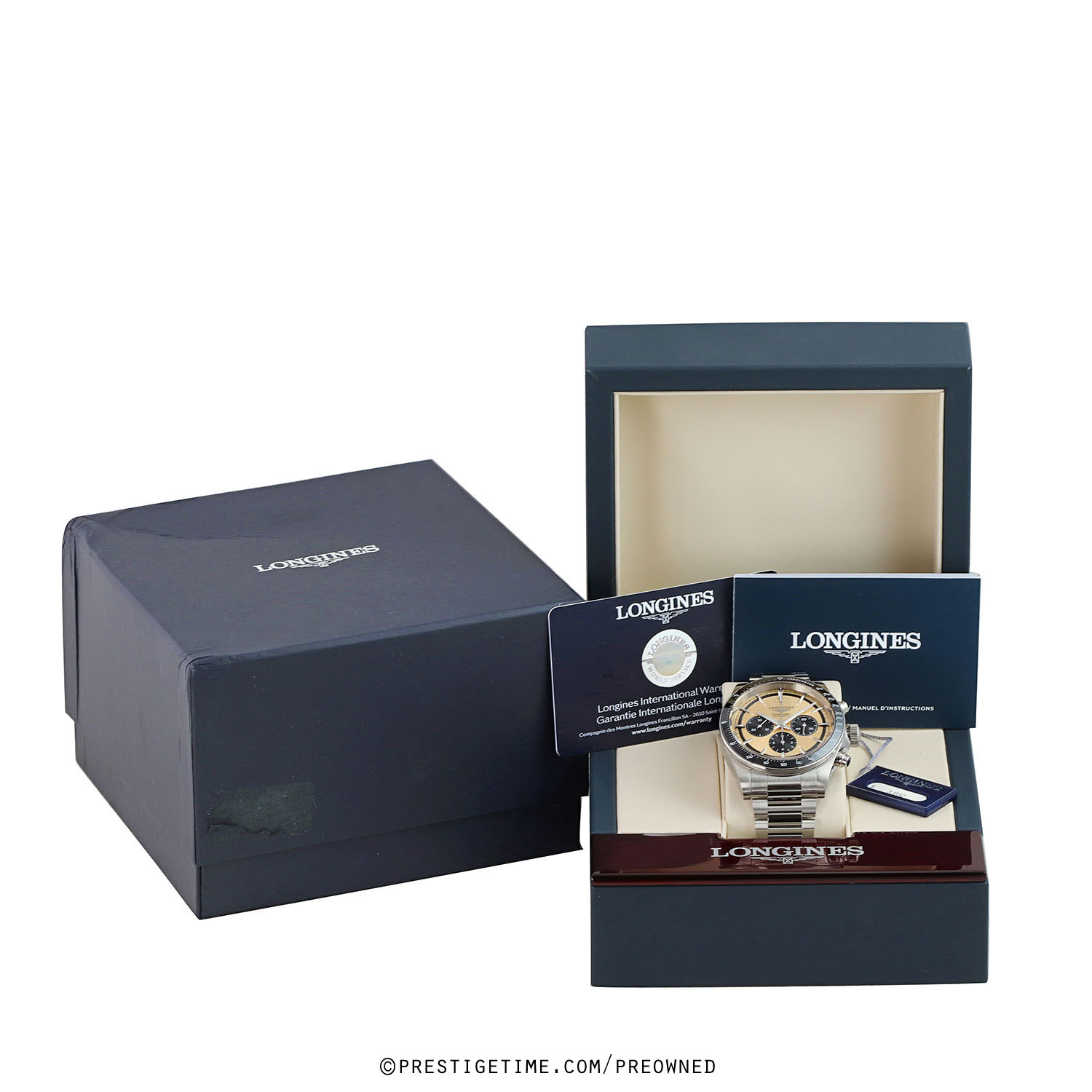 Pre-owned Longines Conquest Automatic Chronograph 42mm L3.835.4.32.6