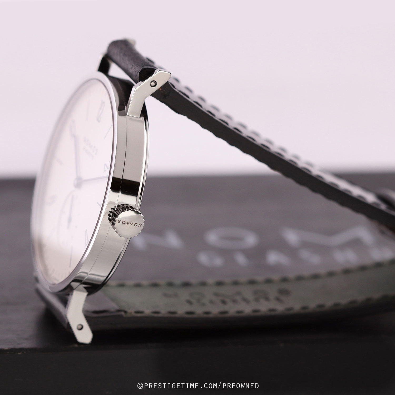 Pre-owned Nomos Glashutte Tangente 38 37.5mm 164