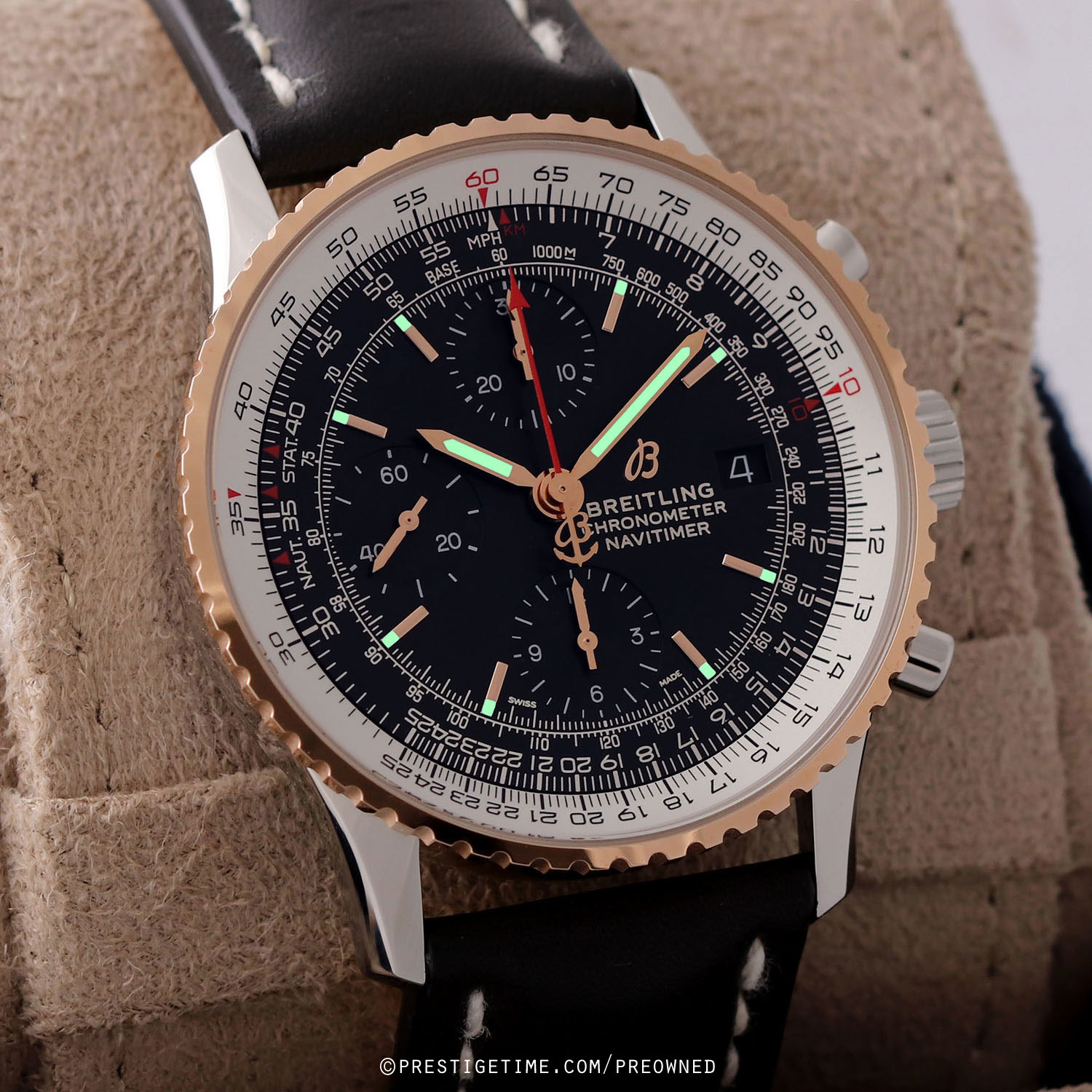 Pre-owned Breitling Navitimer 1 Chronograph 41 u13324211b1x1