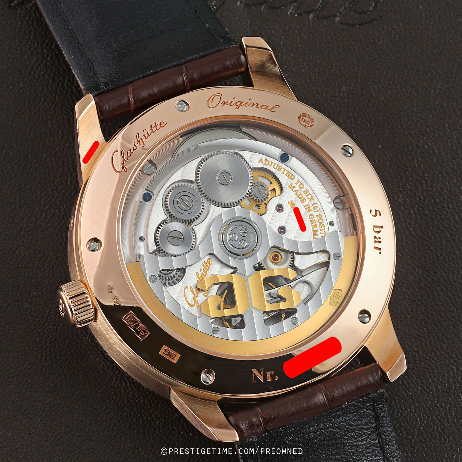 Pre-owned Glashutte Original Senator Excellence Perpetual Calendar 42mm ...