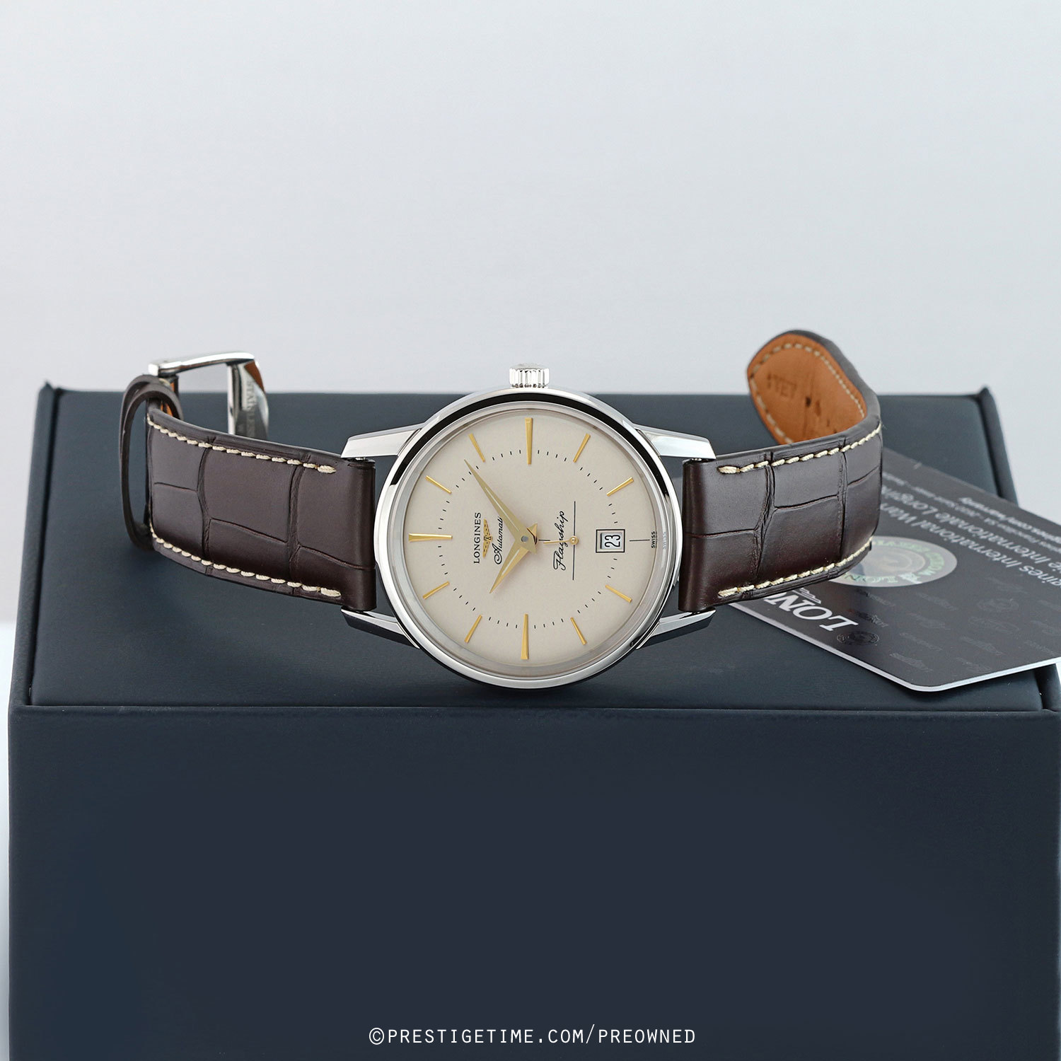 Pre-owned Longines Flagship Heritage Automatic 38.5mm L4.795.4.78.2