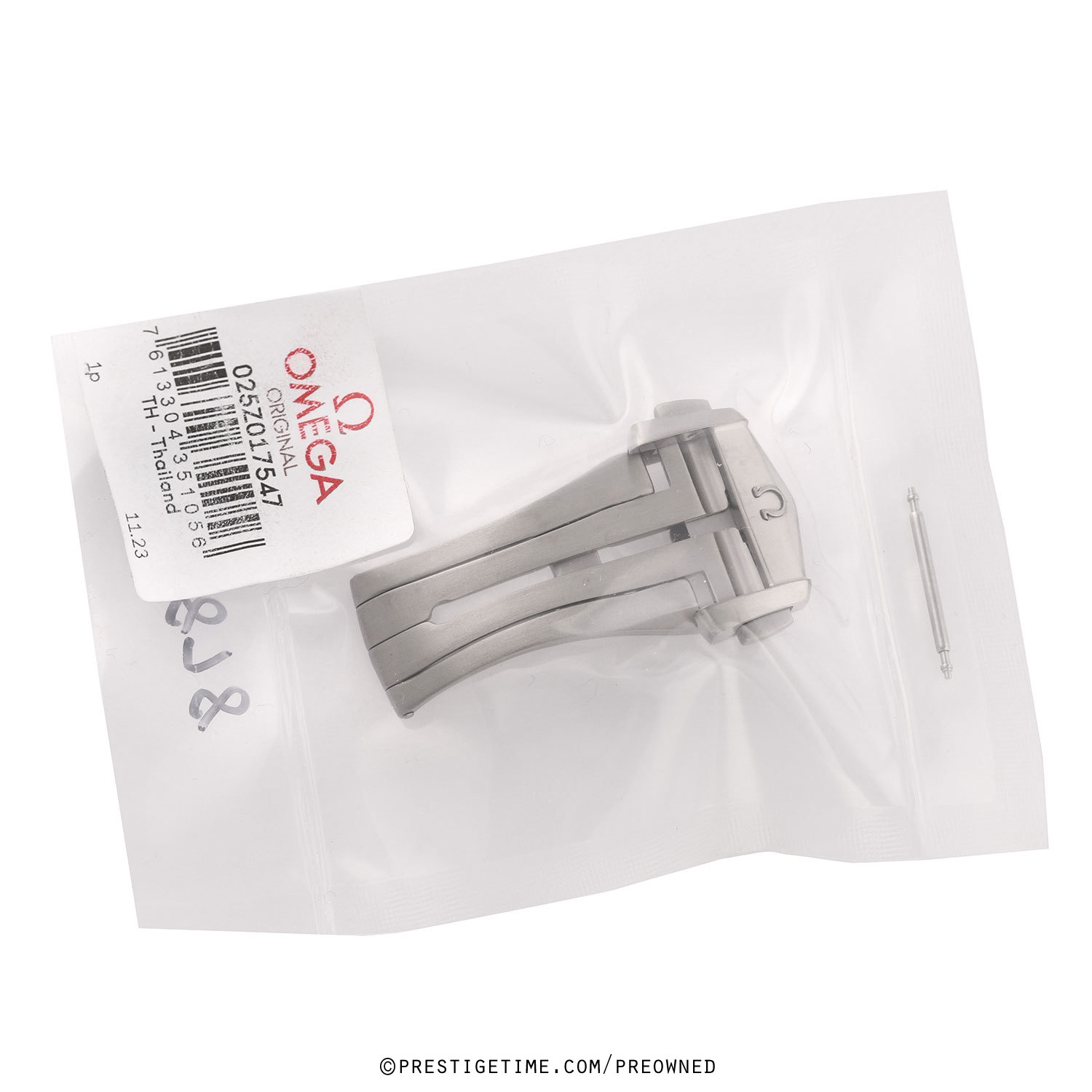 Pre-owned Omega Titanium Deployant Buckle