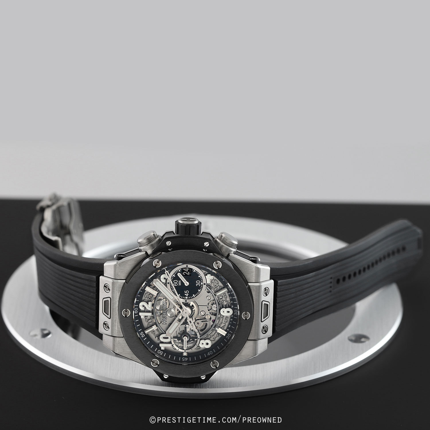 Pre-owned Hublot Big Bang UNICO Titanium 42mm 441.nm.1171.rx