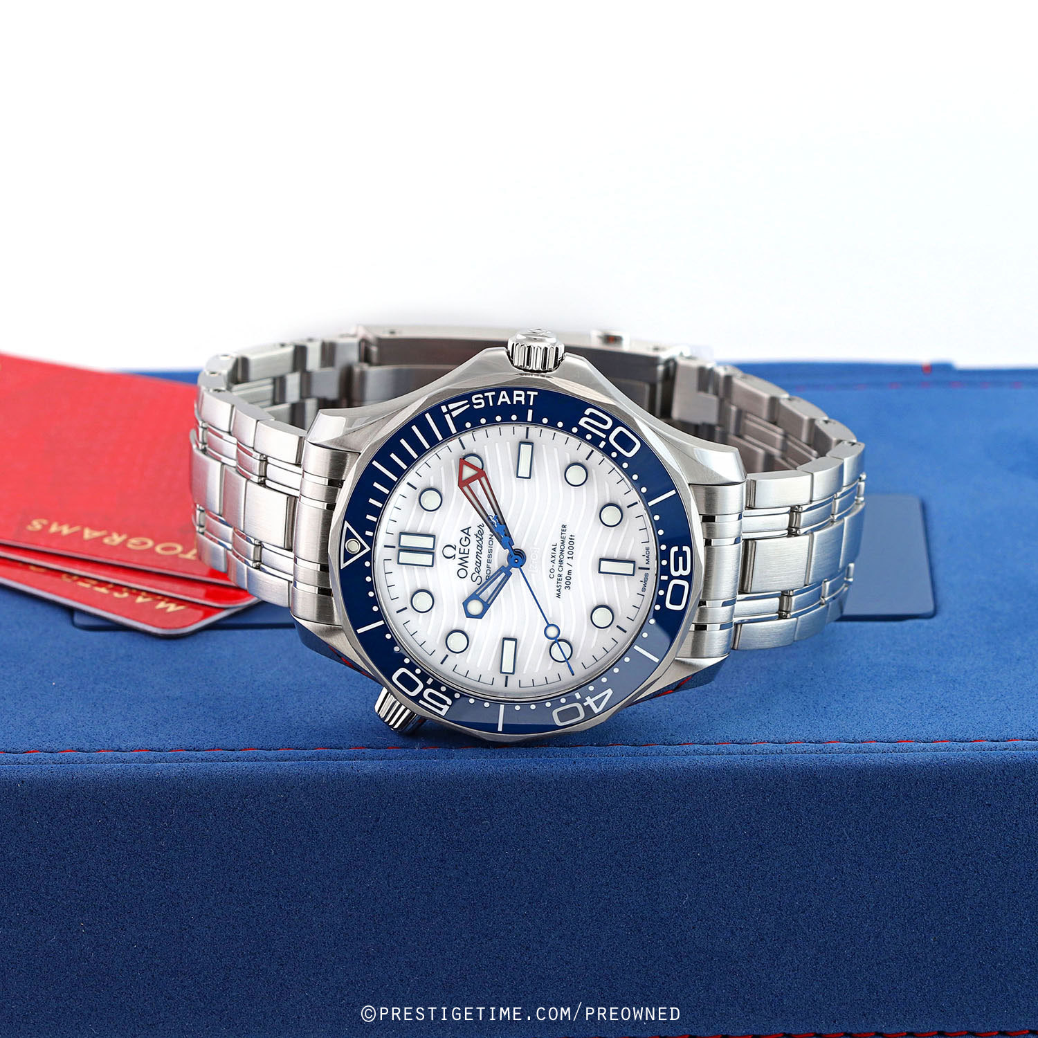 Pre-owned Omega AMERICA'S CUP Seamaster Diver 300m 42mm 210.30.42.20.04.002