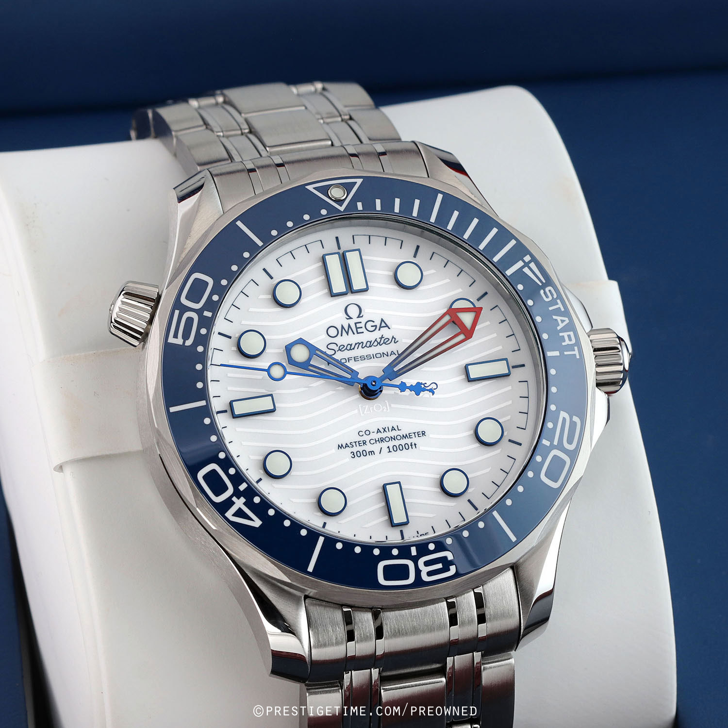 Pre-owned Omega AMERICA'S CUP Seamaster Diver 300m 42mm 210.30.42.20.04.002