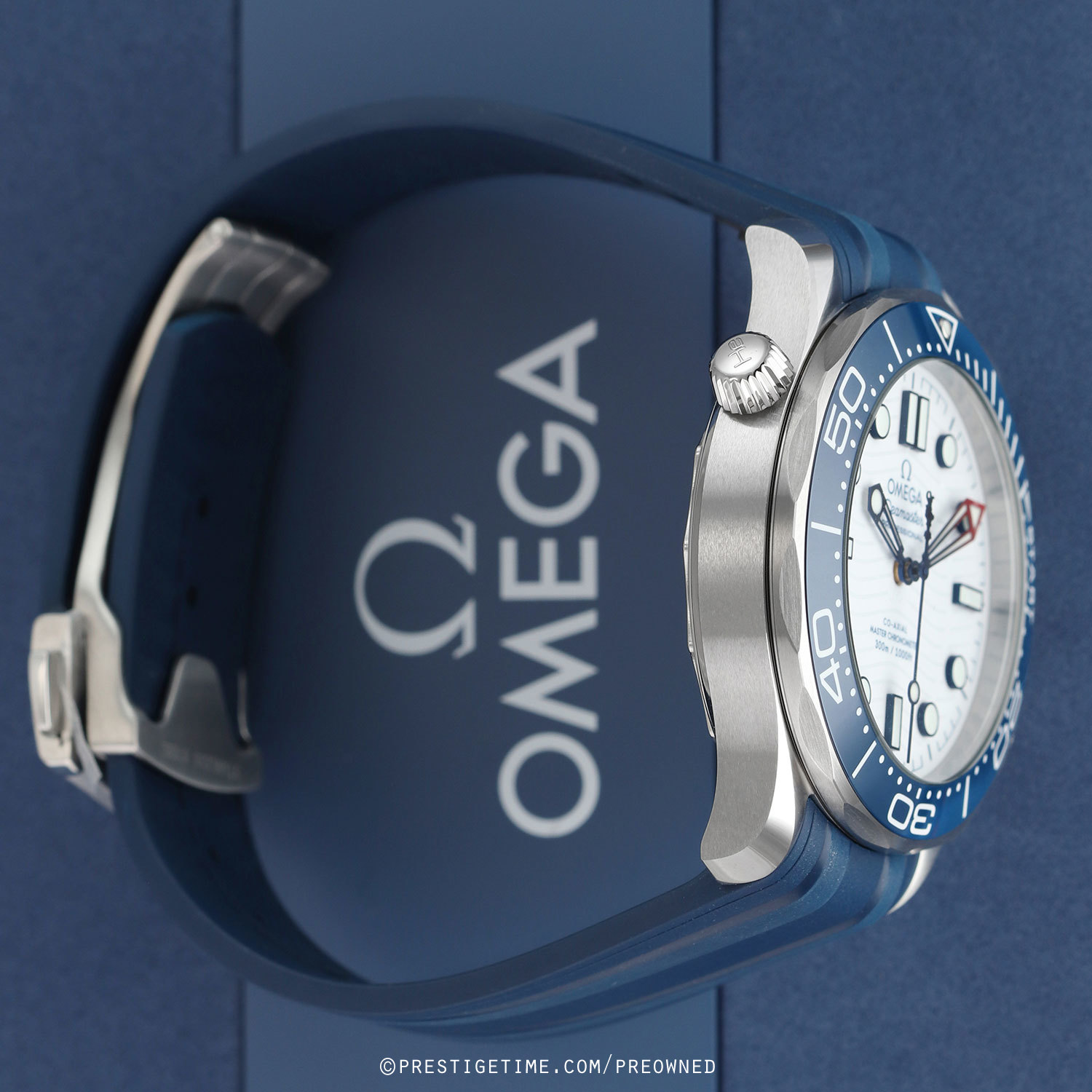 Pre-owned Omega AMERICA'S CUP Seamaster Diver 300m 42mm 210.32.42.20.04.002